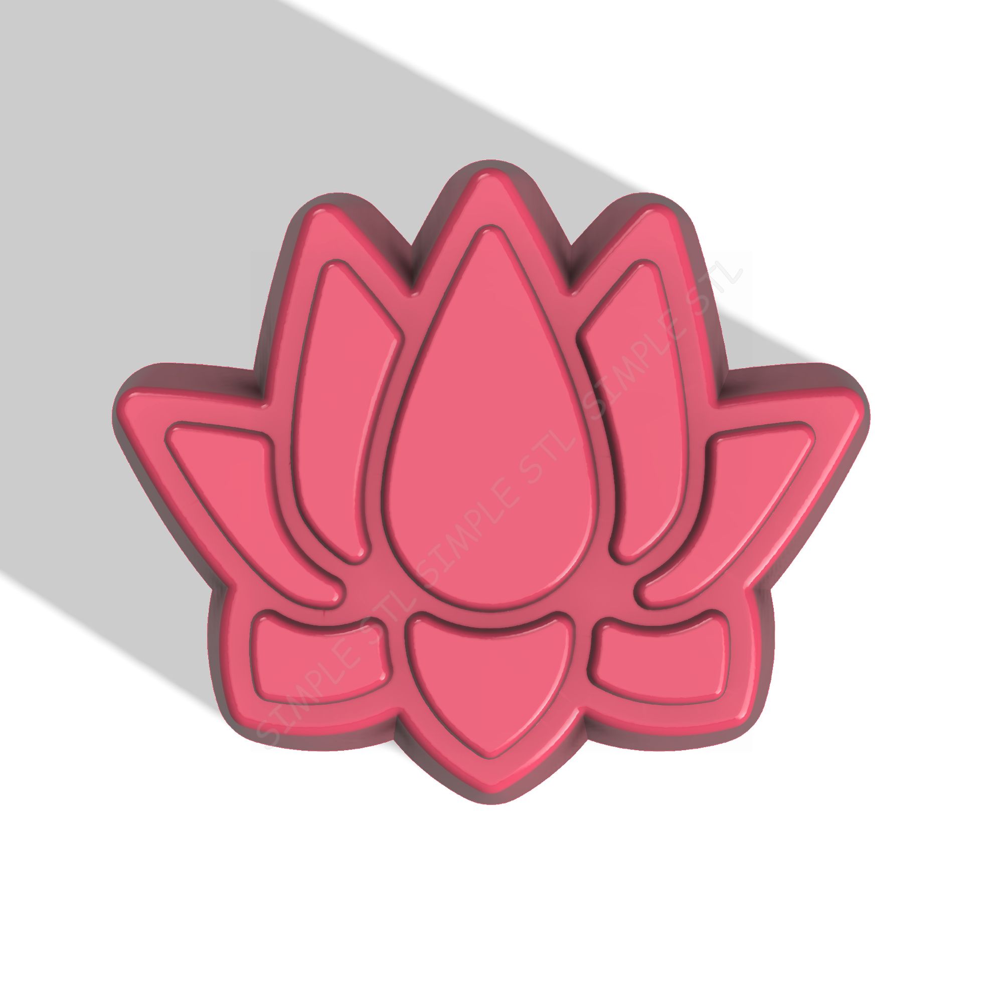 Lotus STL FILE for vacuum forming and 3D printing | Inspire Uplift