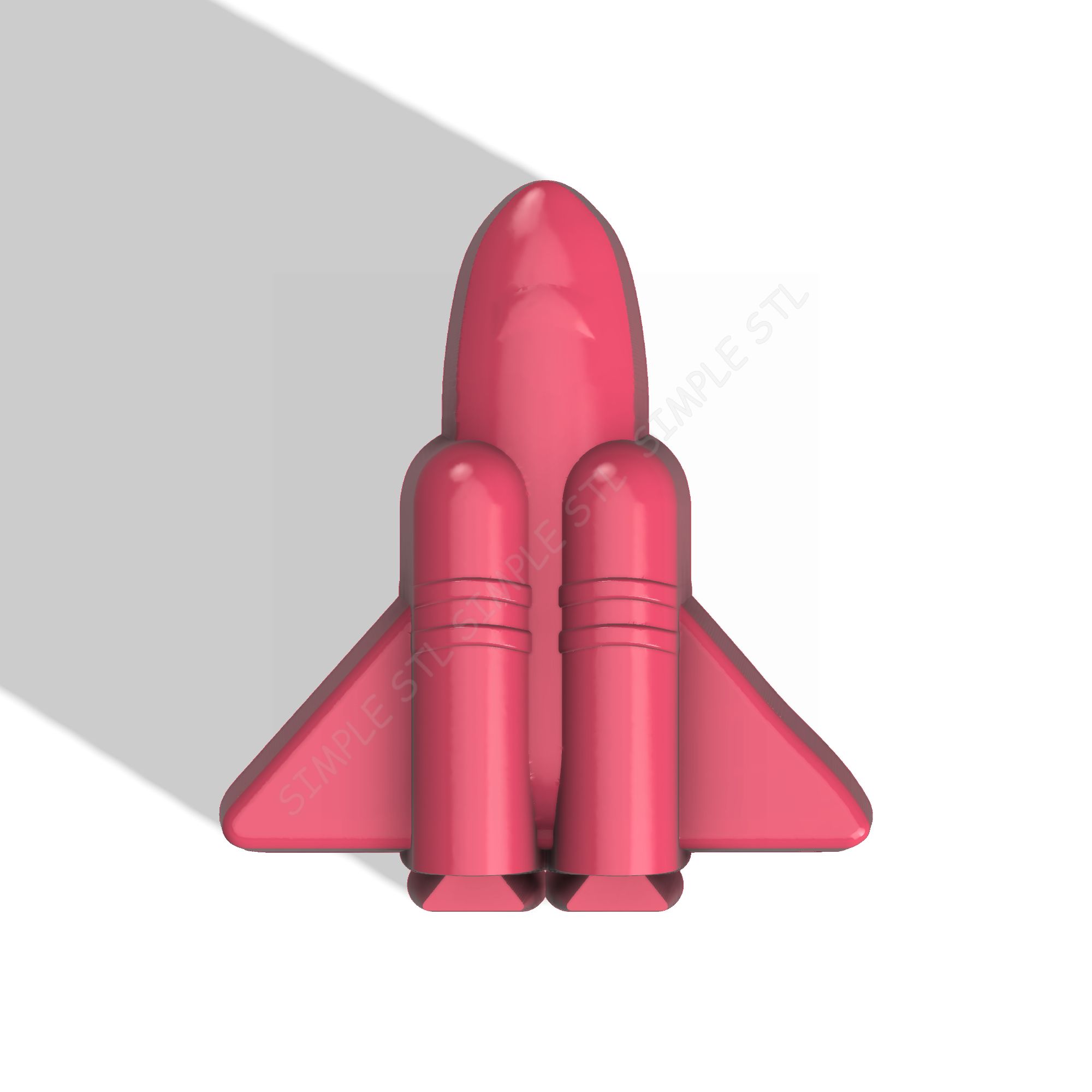 Space shuttle STL file for vacuum forming and 3D printing - Inspire Uplift