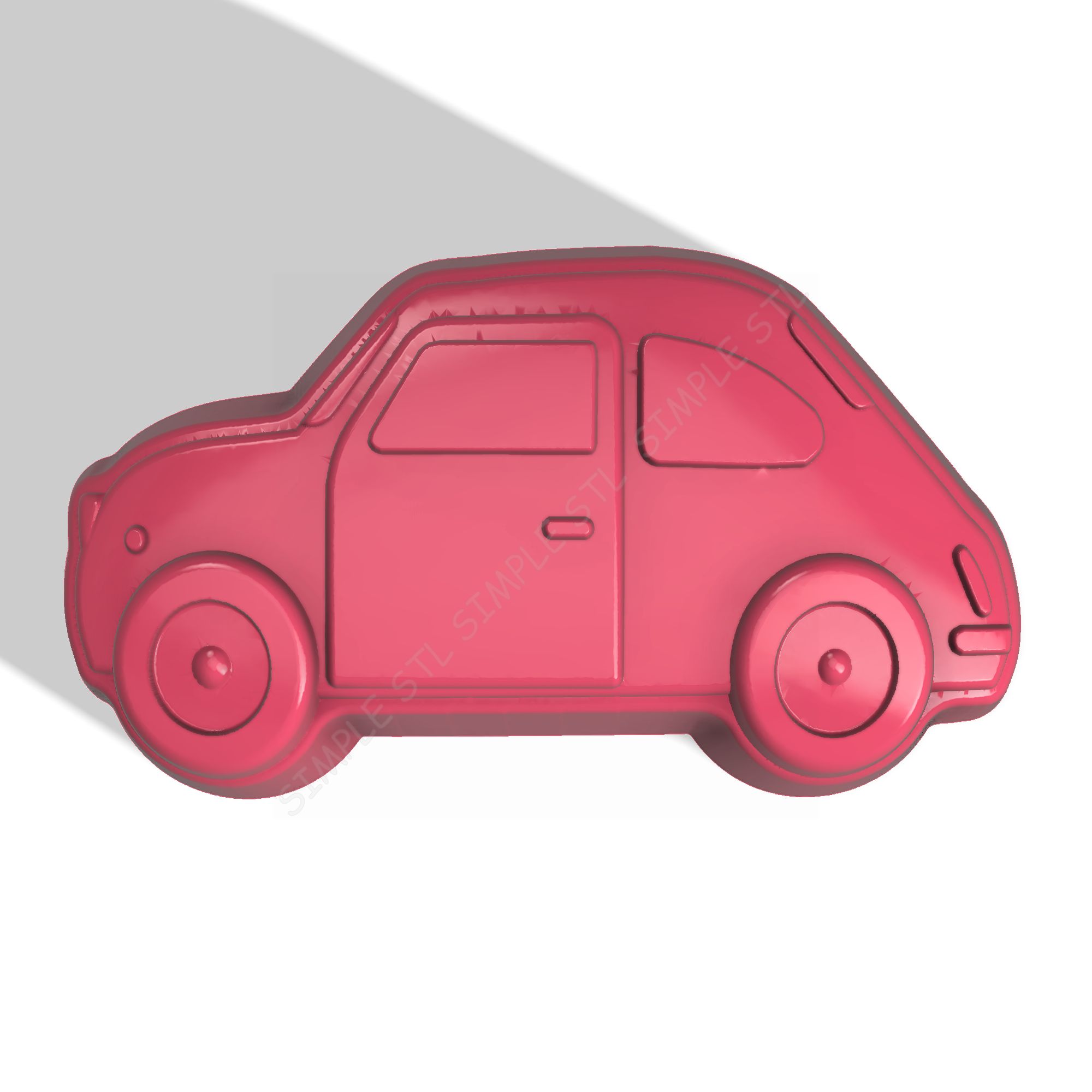 Old car STL FILE for vacuum forming and 3D printing | Inspire Uplift