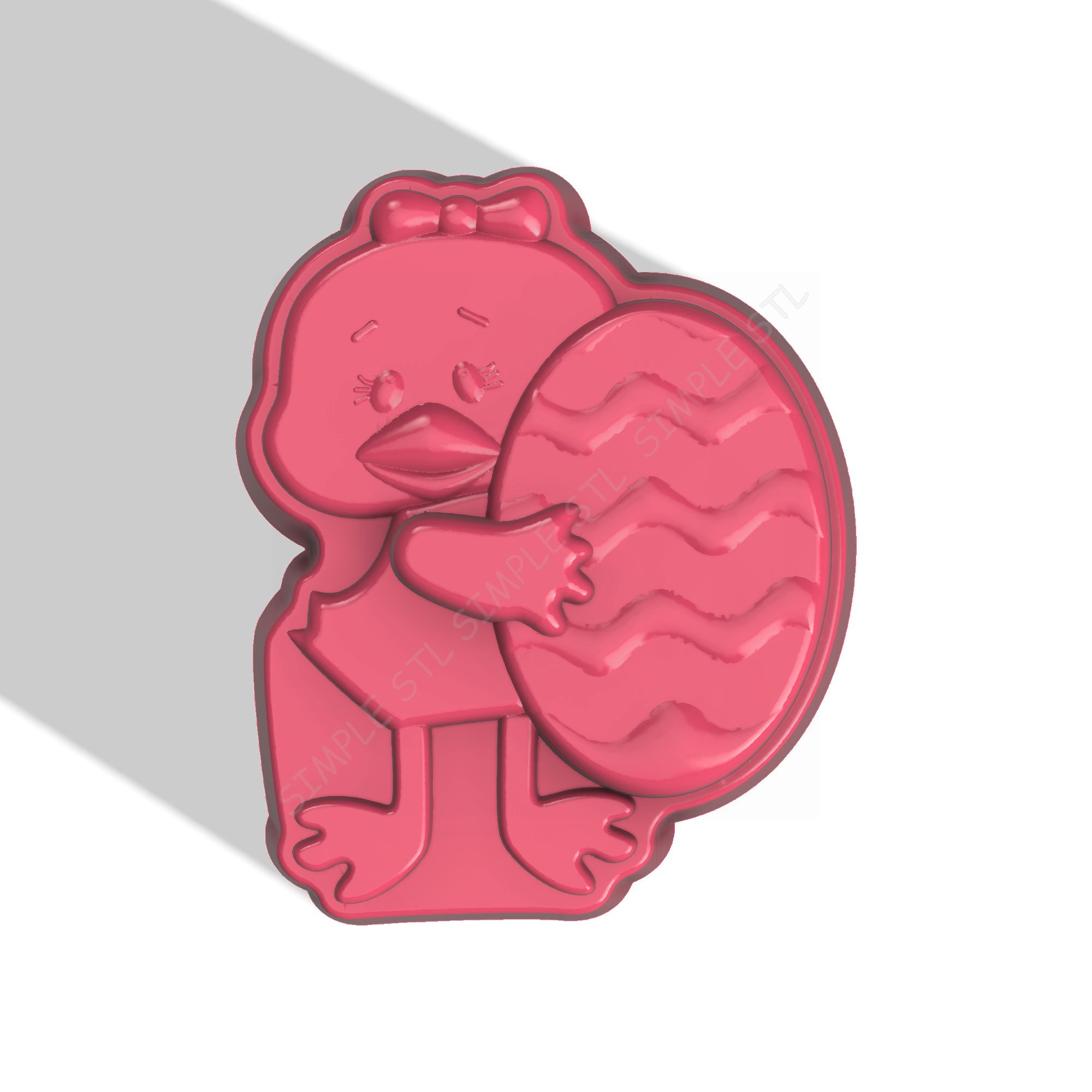 Baby chicken STL FILE for vacuum forming and 3D printing 2 | Inspire Uplift