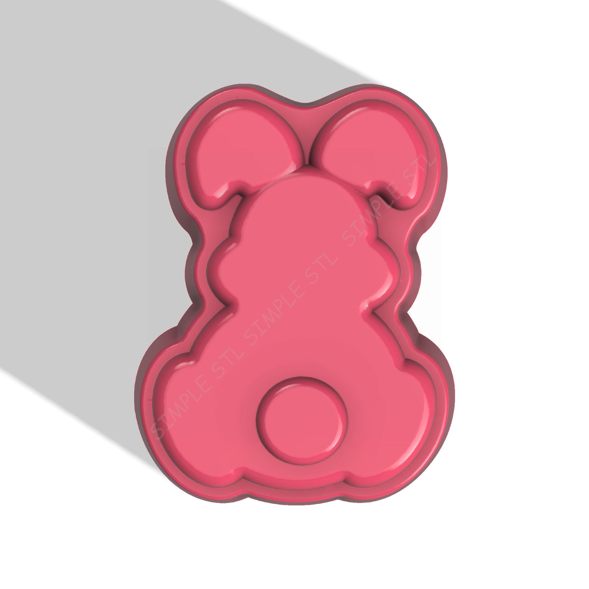 Bunny STL FILE for vacuum forming and 3D printing 4 | Inspire Uplift