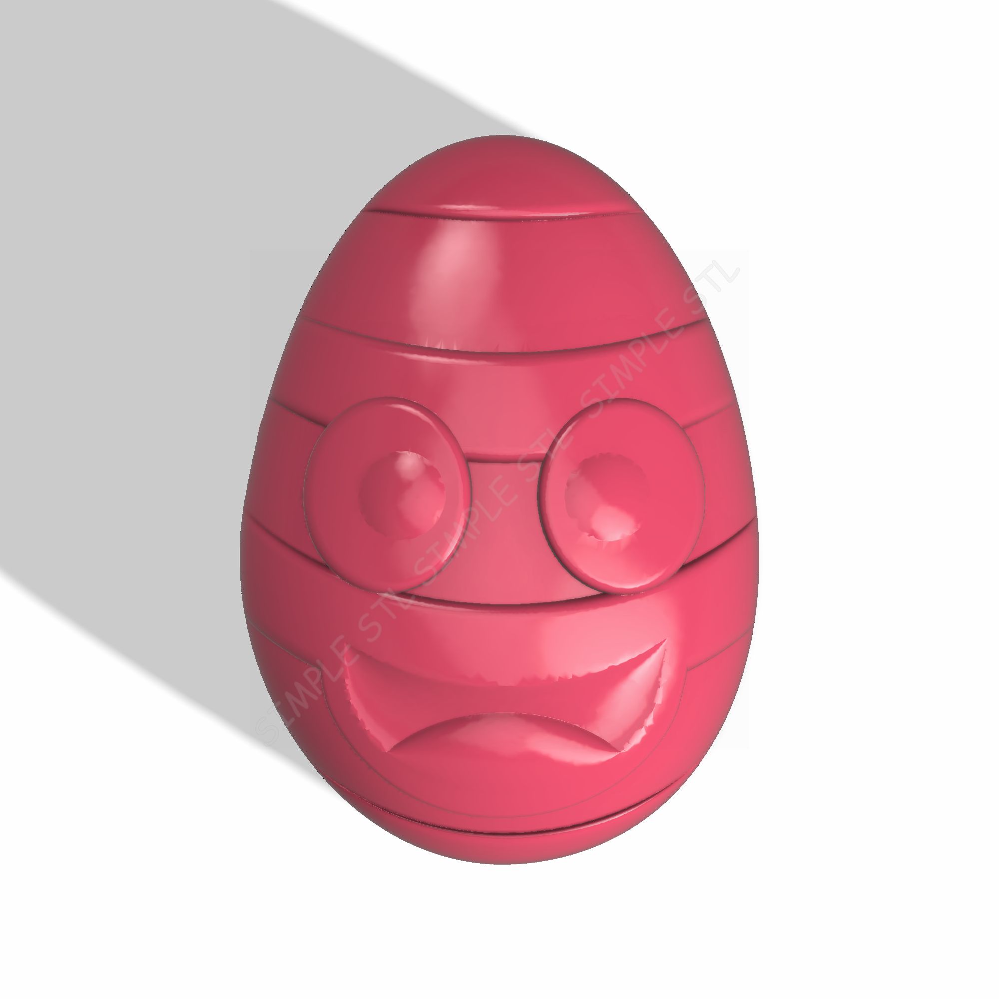 Funny Egg STL FILE for vacuum forming and 3D printing | Inspire Uplift