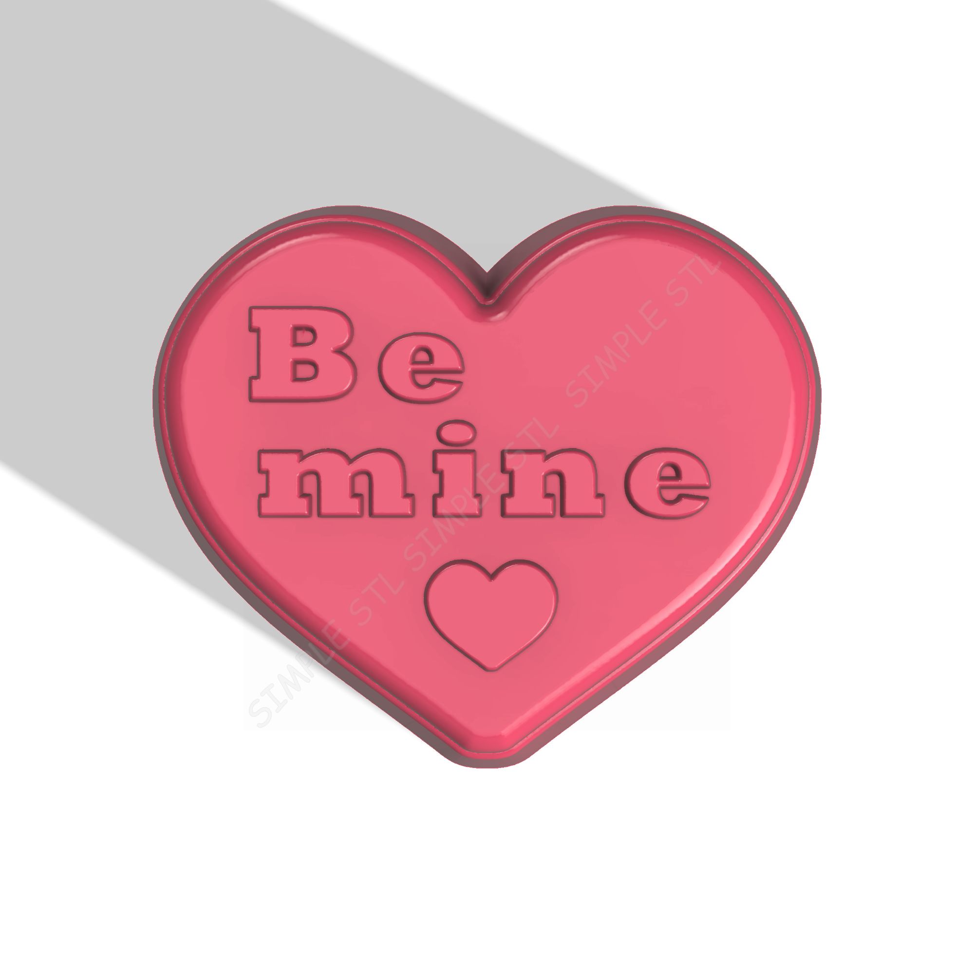 Be mine STL FILE for vacuum forming and 3D printing | Inspire Uplift