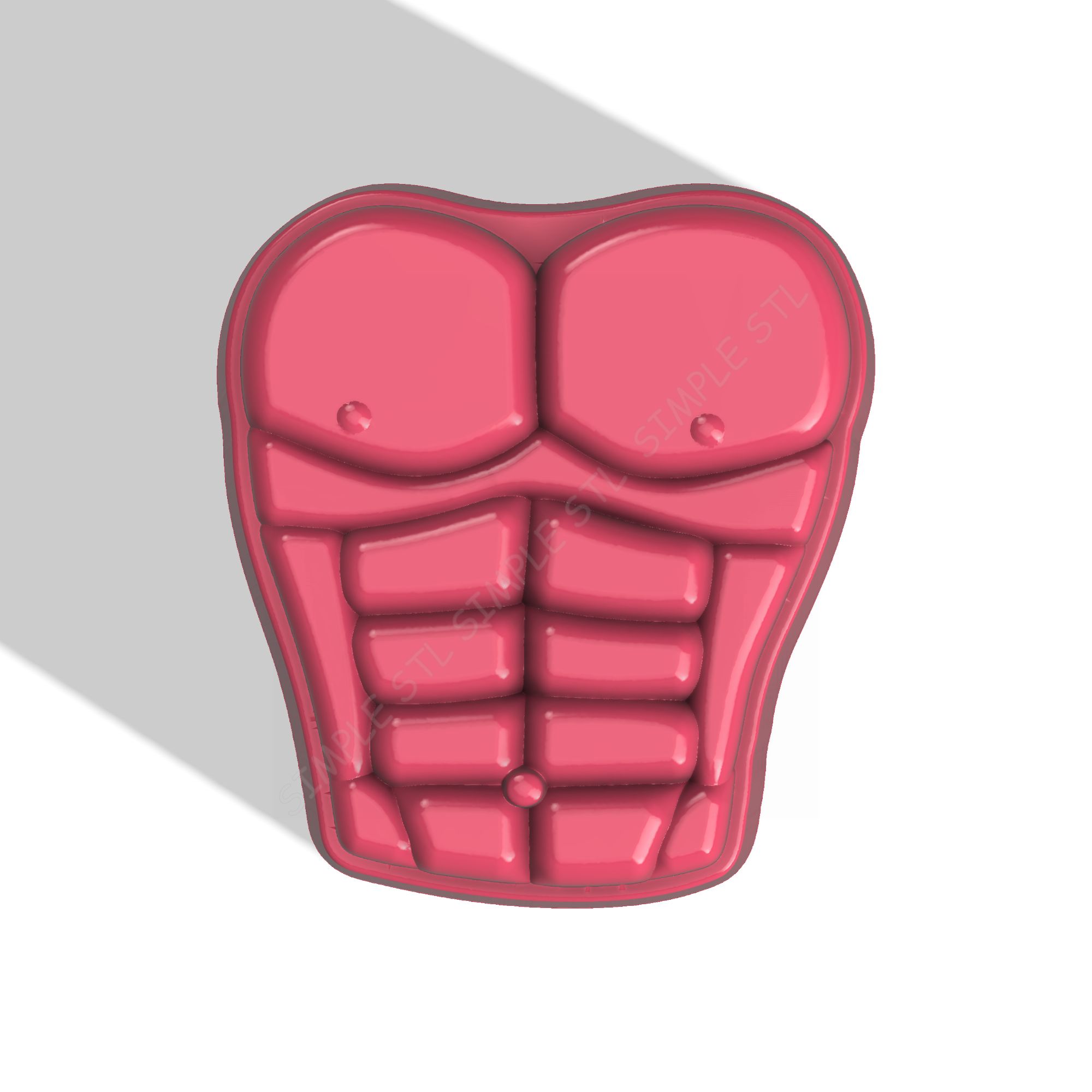 Male Torso STL FILE for vacuum forming and 3D printing | Inspire Uplift