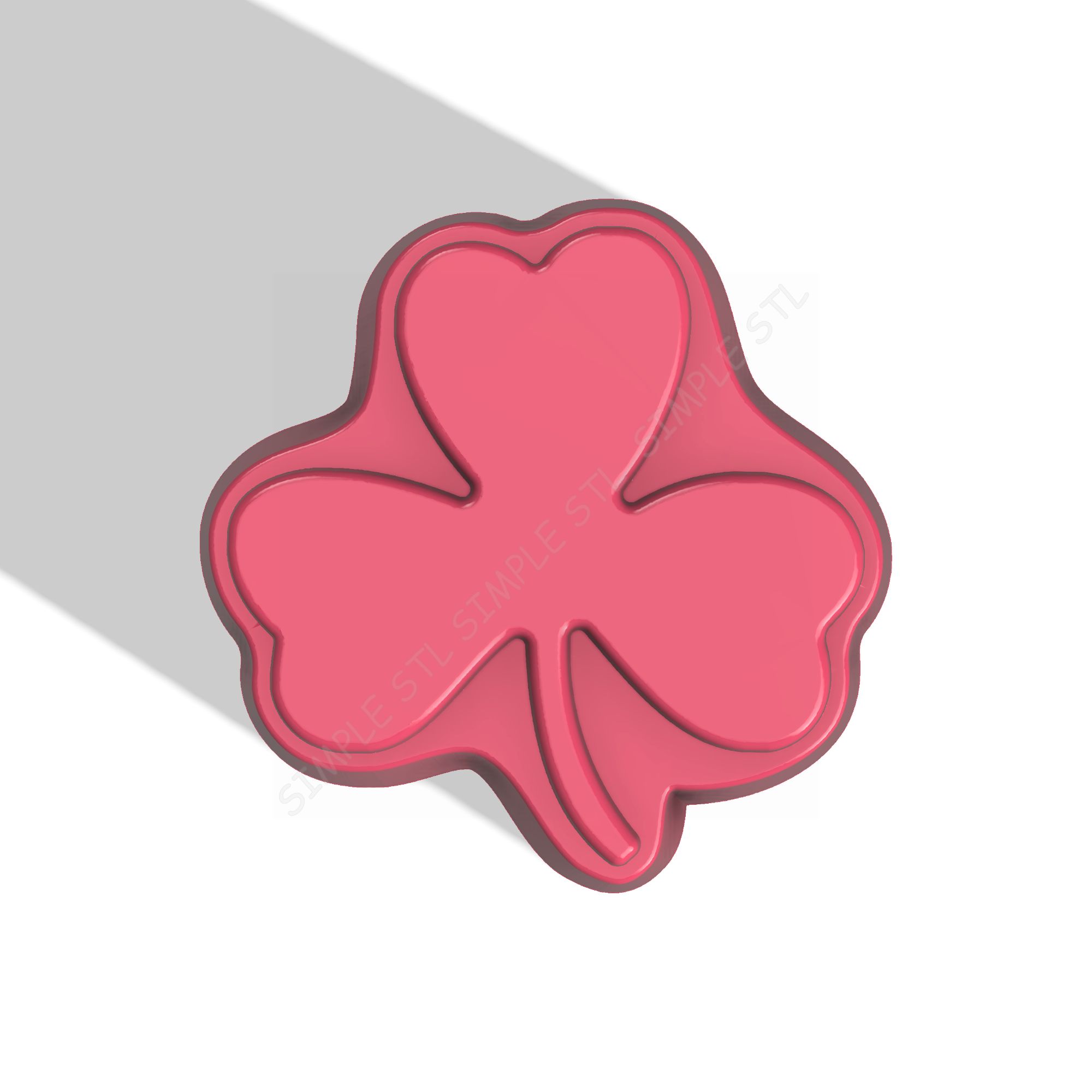 Shamrock clover STL FILE for vacuum forming and 3D printing | Inspire ...