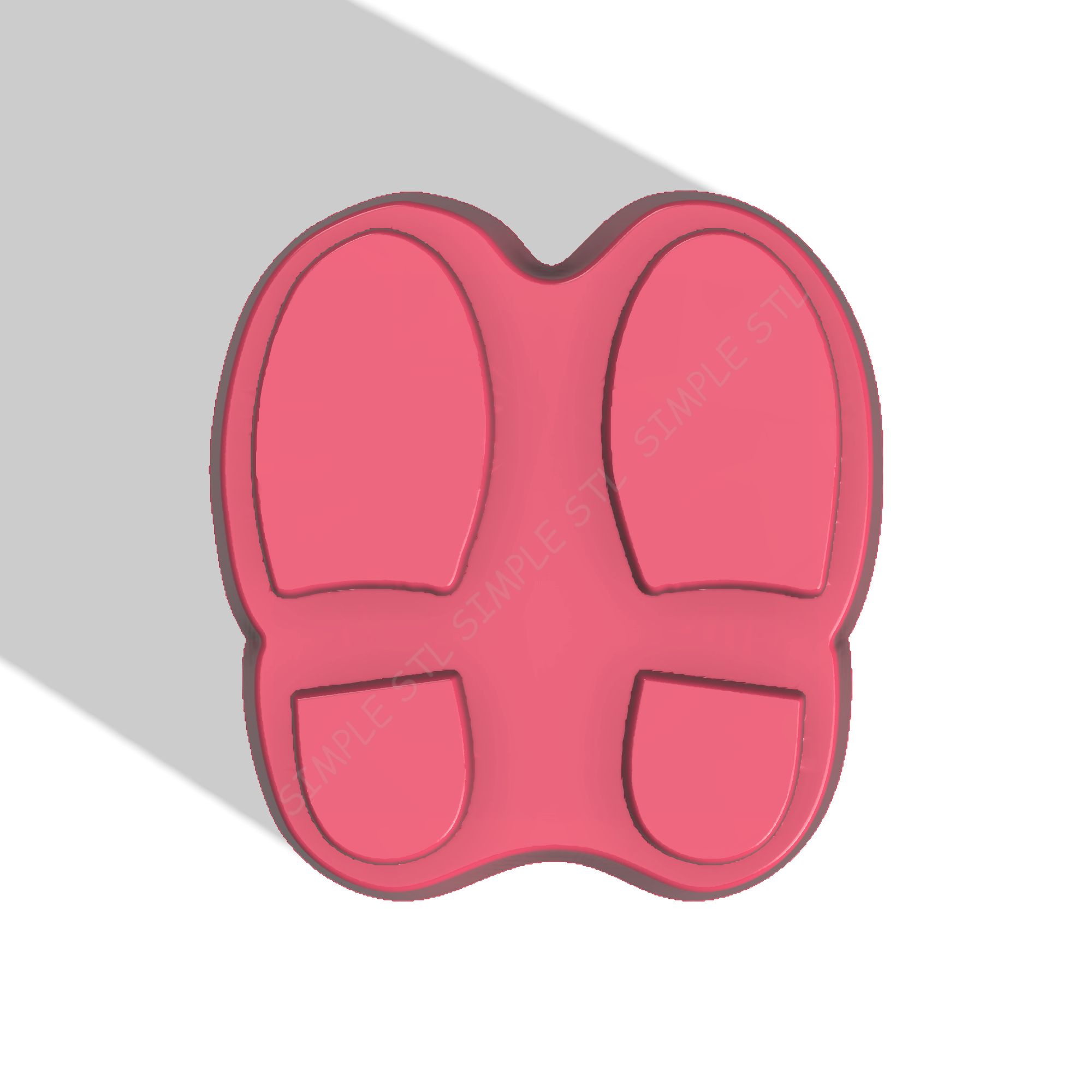 Footprints stl FILE for vacuum forming and 3D printing | Inspire Uplift