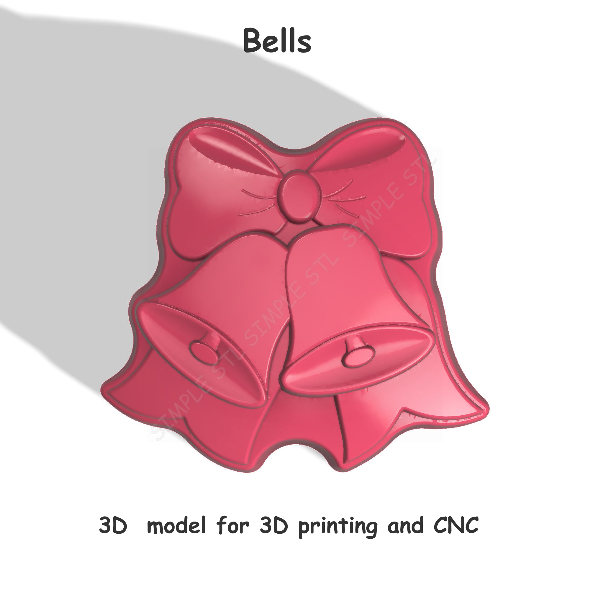Bells stl FILE for vacuum forming and 3D print | Inspire Uplift