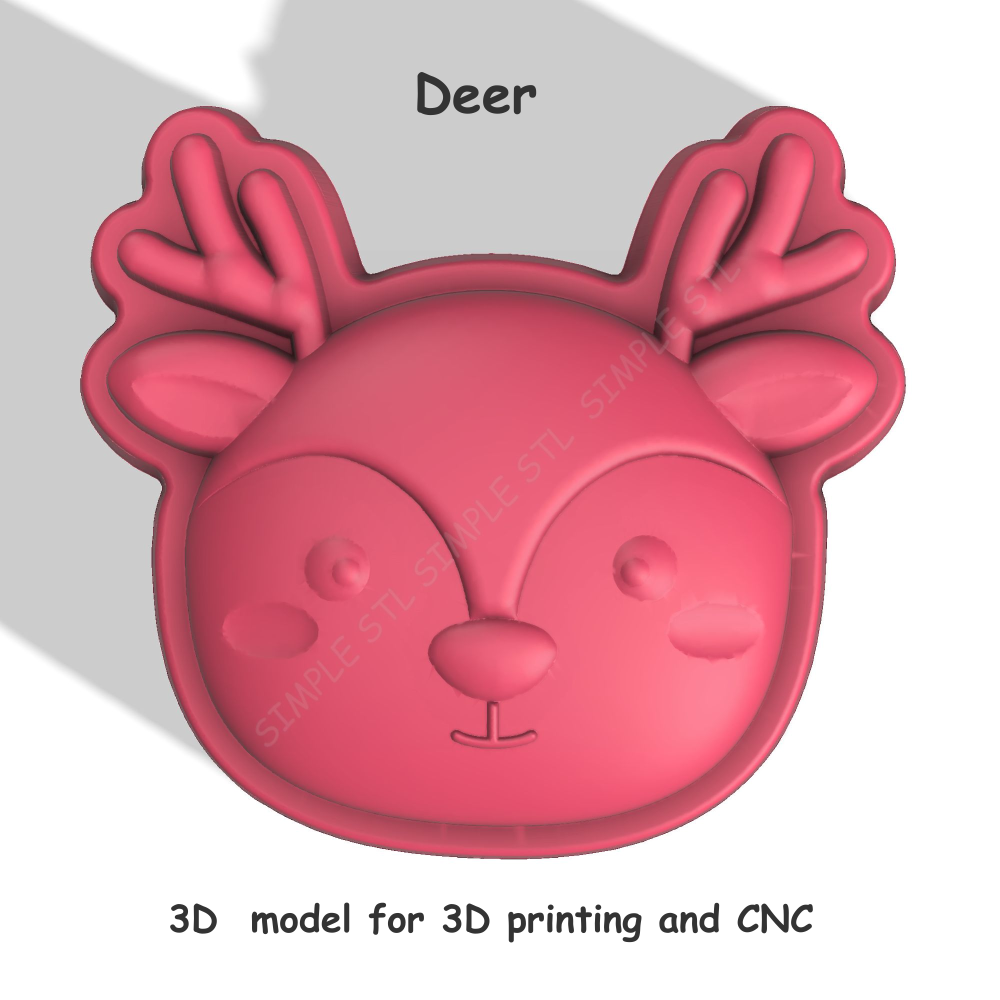 Deer stl FILE for 3D printing | Inspire Uplift