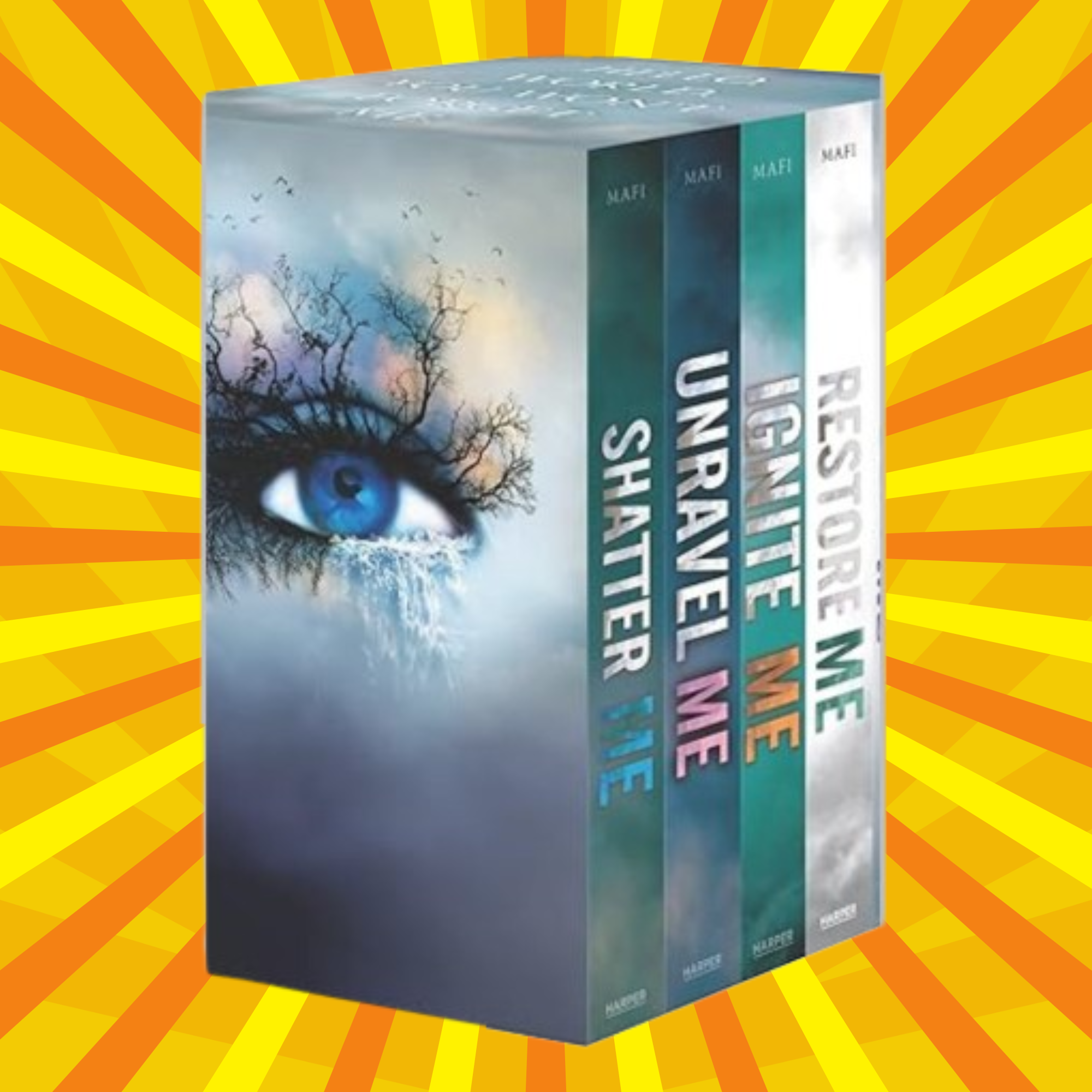 Shatter Me Series 6-Book Box Set: Shatter Me, Unravel Me, Ig - Inspire ...