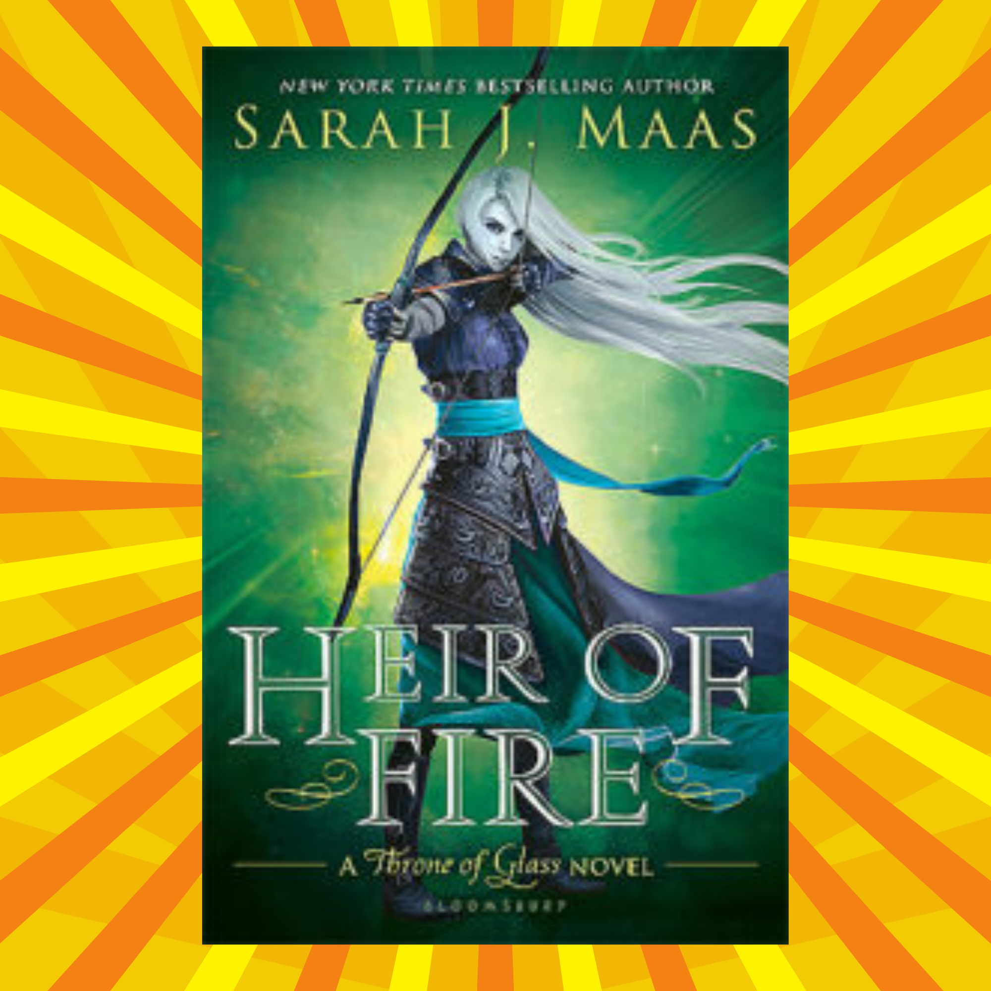 Heir of Fire (Throne of Glass, 3) by Sarah J. Maas - Inspire Uplift