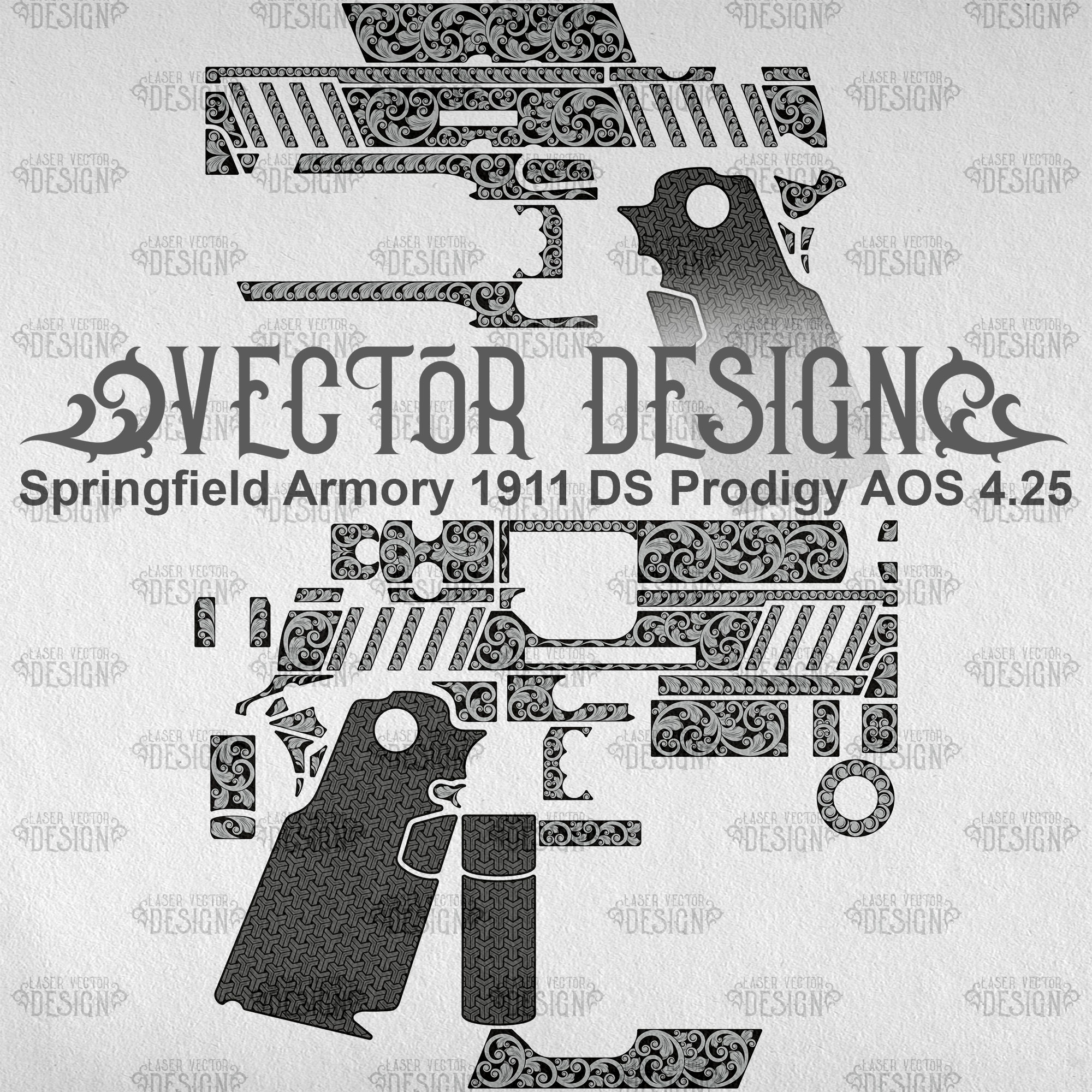 VECTOR DESIGN Springfield Armory 1911 DS Prodigy AOS 4.25 Sc | Inspire ...