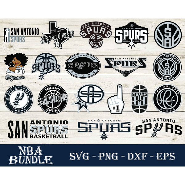 San Antonio Spurs Basketball Team SVG, San Antonio Spurs svg - Inspire ...
