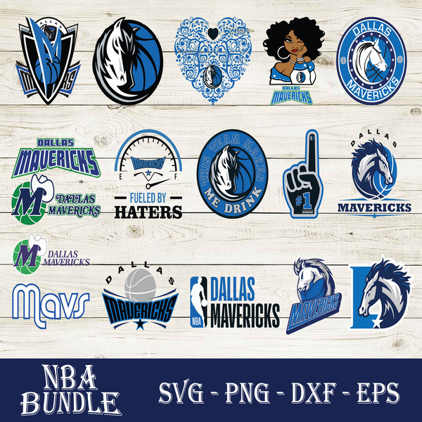 Dallas Mavericks Bundle SVG, Dallas Mavericks SVG - Inspire Uplift