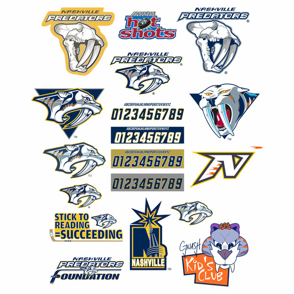 Nashville Predators logo, NHL Svg, Nashville Predators svg, | Inspire ...