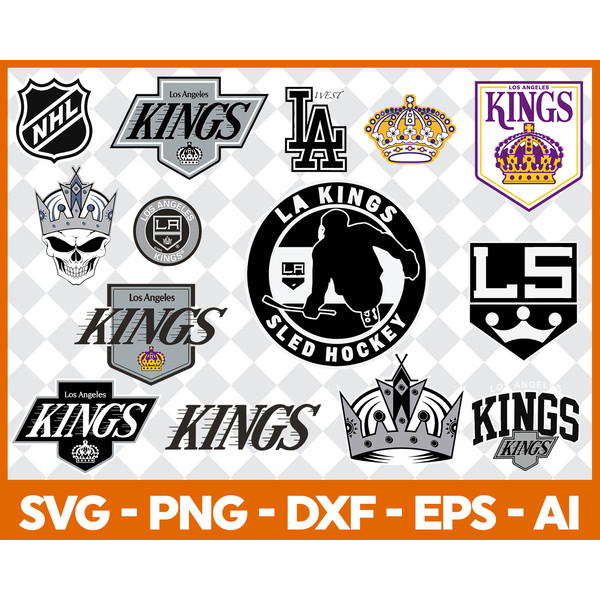 Digital Download, Los Angeles Kings svg, Los Angeles Kings l - Inspire ...