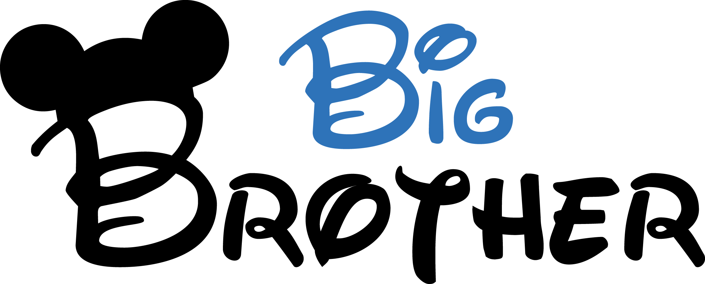 Disney Big brother little brother Mickey png svg | Inspire Uplift