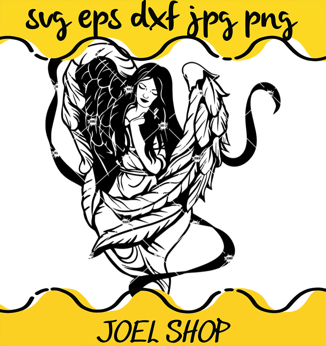 Angel Svg, Gothic Svg, Memorial Svg | Inspire Uplift