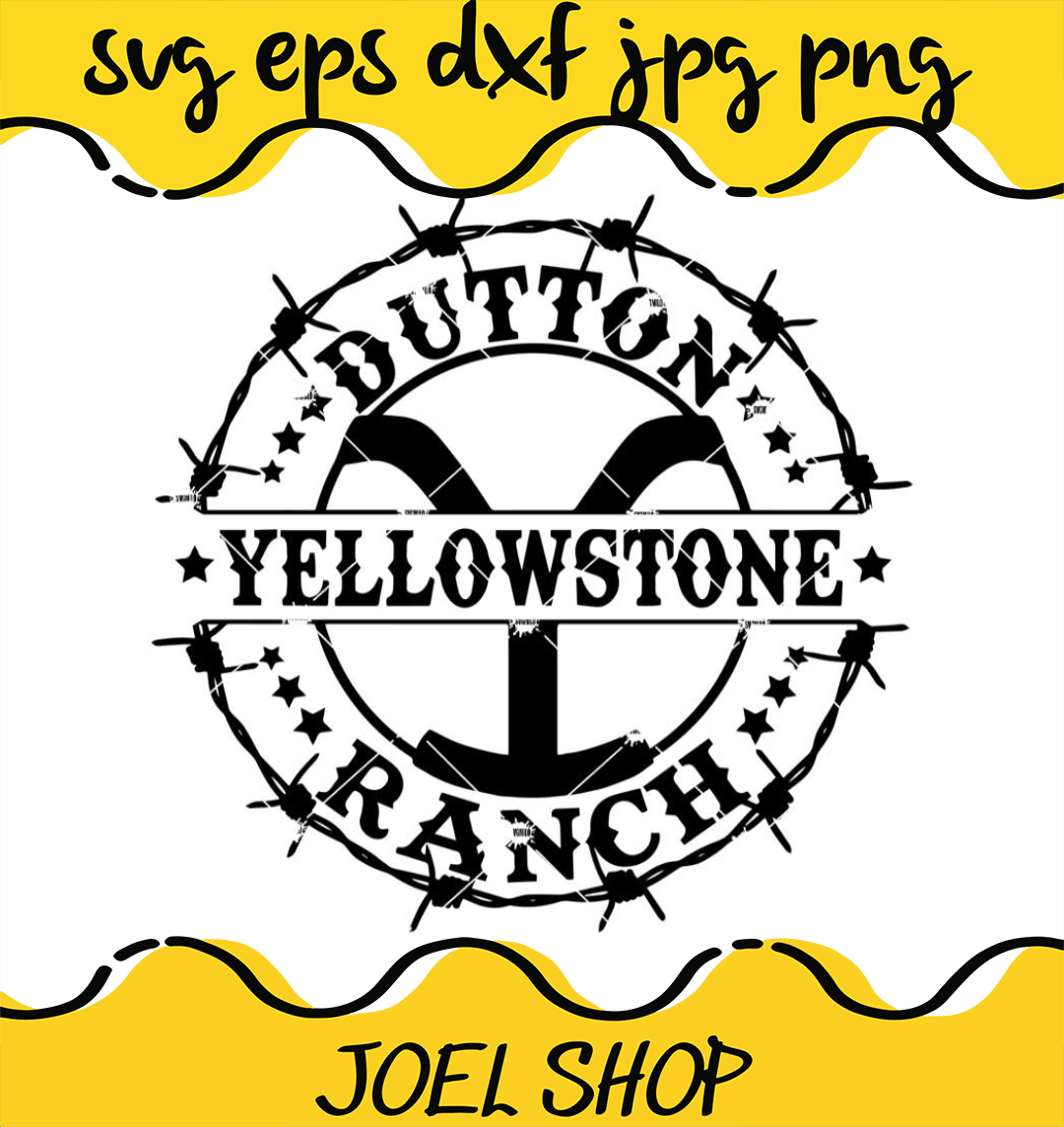 Yellowstone Dutton Ranch Svg, Yellowstone Cowboy Svg | Inspire Uplift