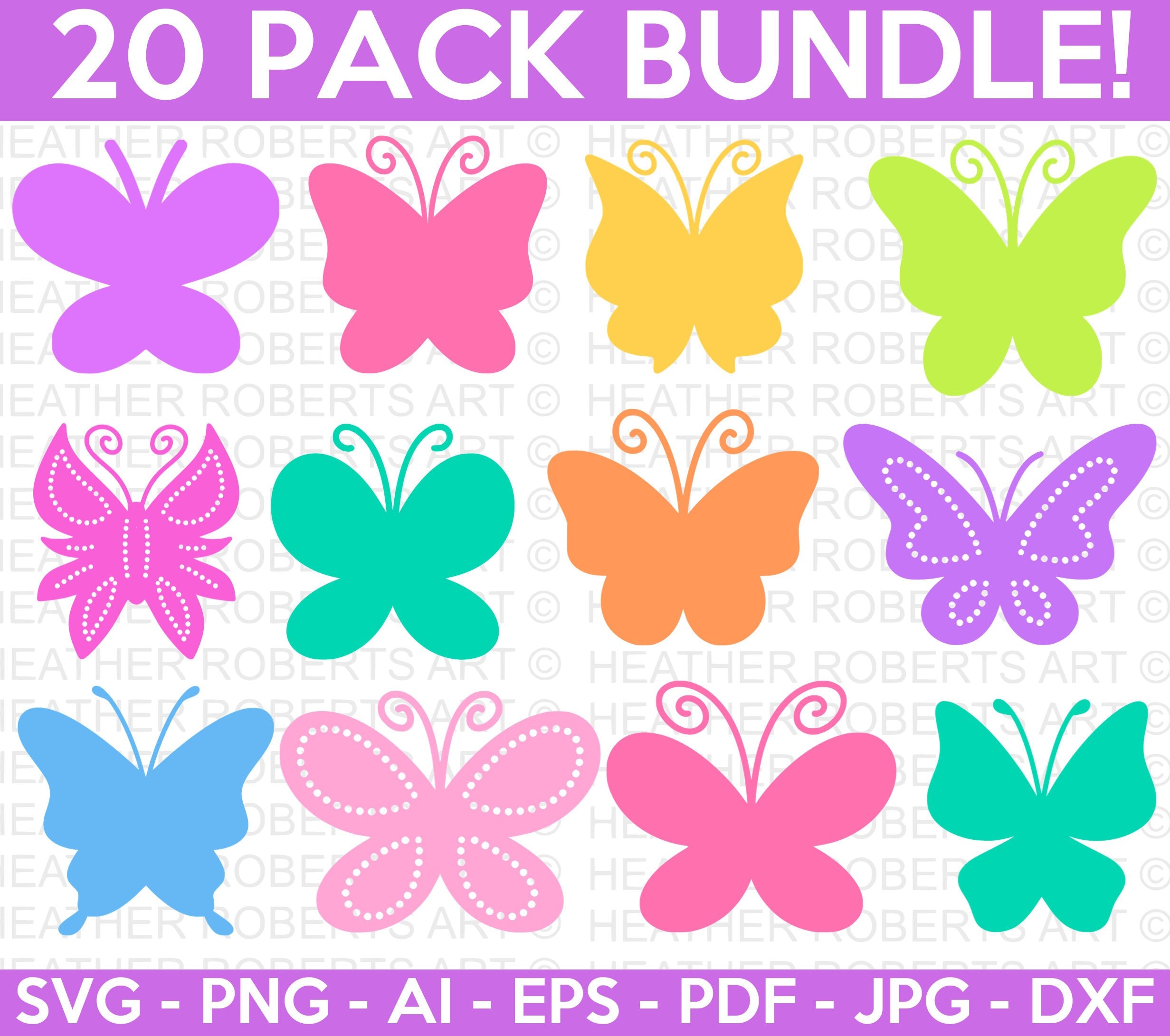 Butterfly SVG Bundle, Butterfly Svg, Doodle Butterfly Svg, M | Inspire Uplift