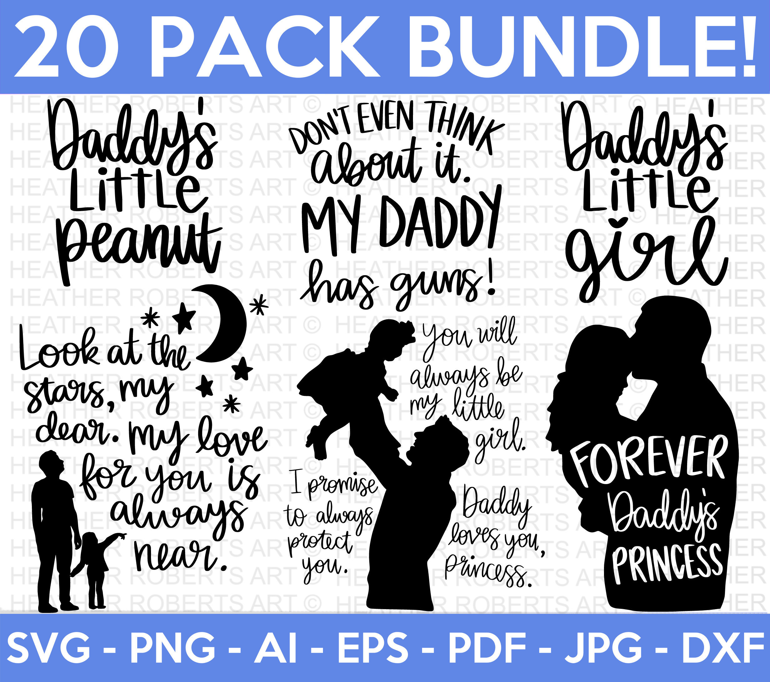 Daddy SVG Bundle, Father SVG, Daddy and Me svg, Mini me, Dad - Inspire ...