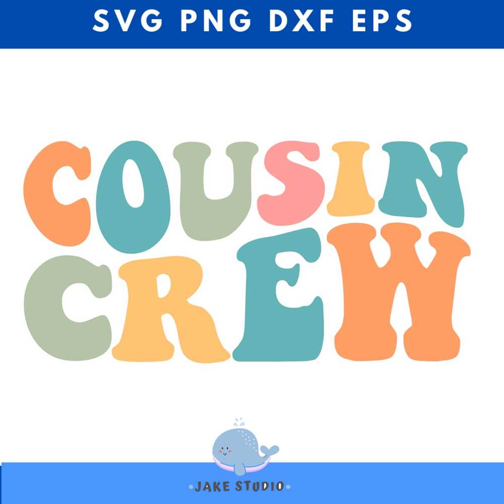 Disney Cousin Crew SVG | Inspire Uplift