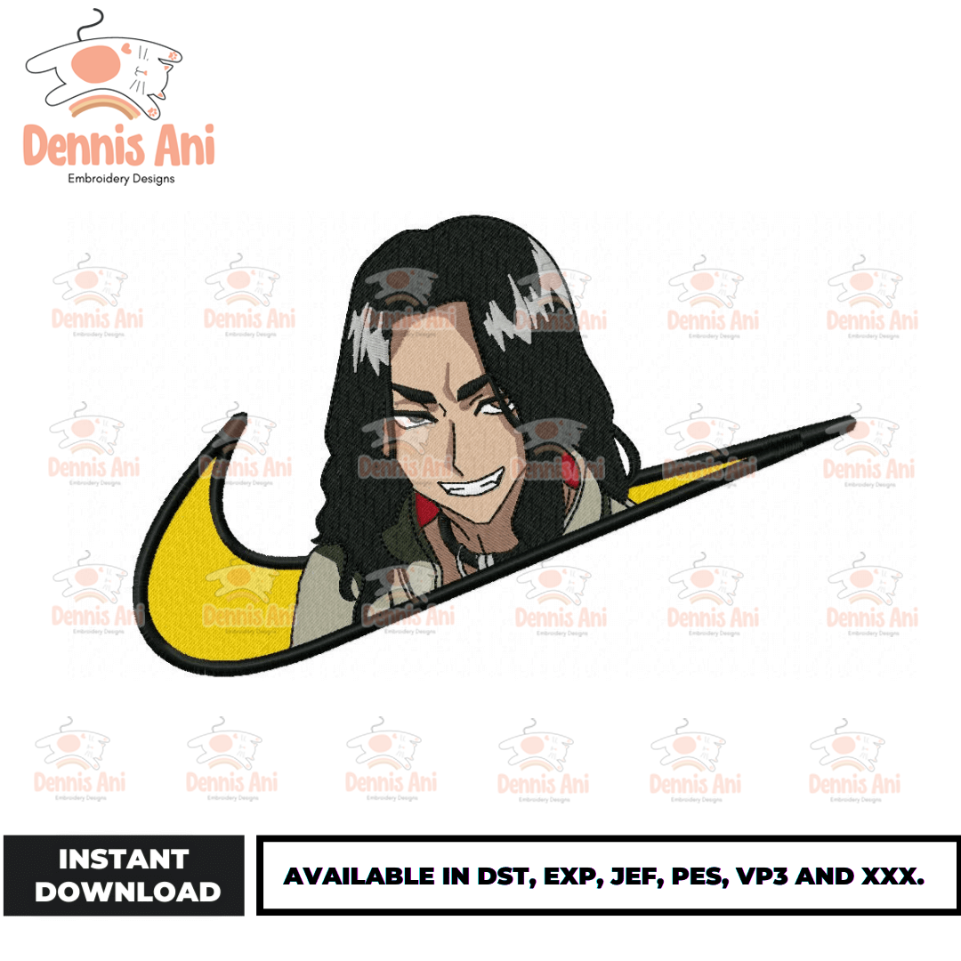 Anime Nike Logo, Anime Embroidery, Nike Anime, Nike Logo Ani | Inspire ...