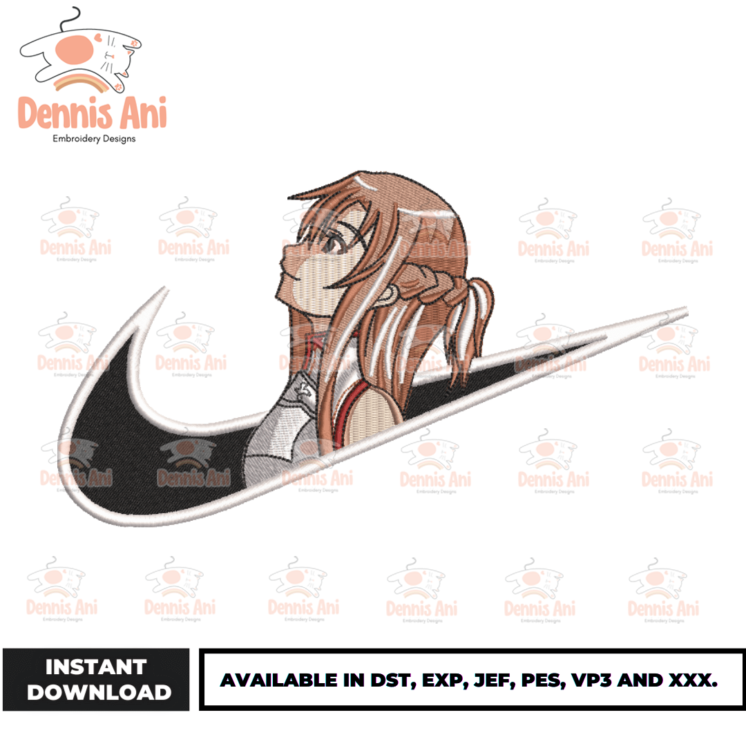 Anime Nike Logo, Anime Embroidery, Nike Anime, Nike Logo Ani - Inspire ...