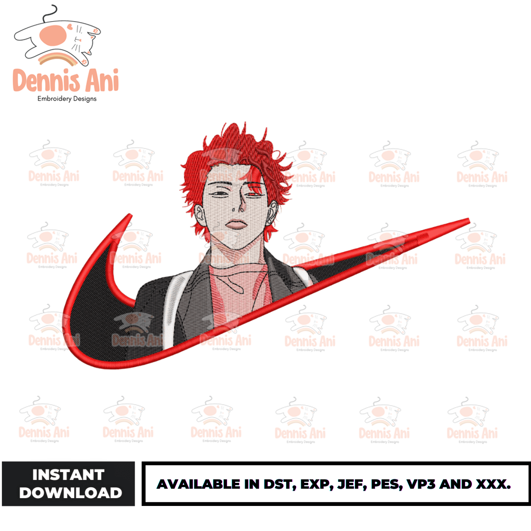 Anime Nike Logo, Anime Embroidery, Nike Anime, Nike Logo Ani | Inspire ...