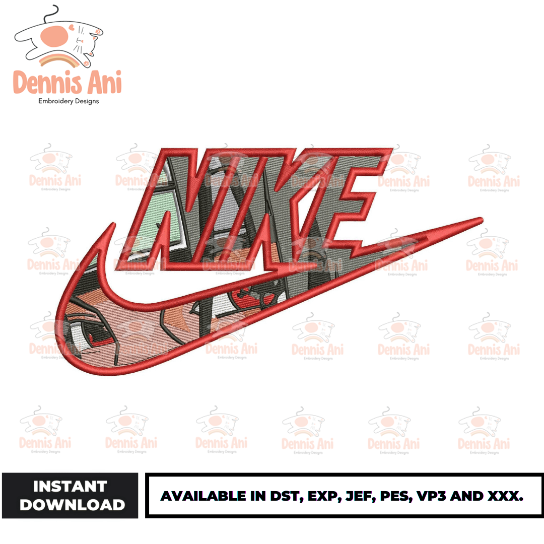 Anime Nike Logo, Anime Embroidery, Nike Anime, Nike Logo Ani | Inspire ...