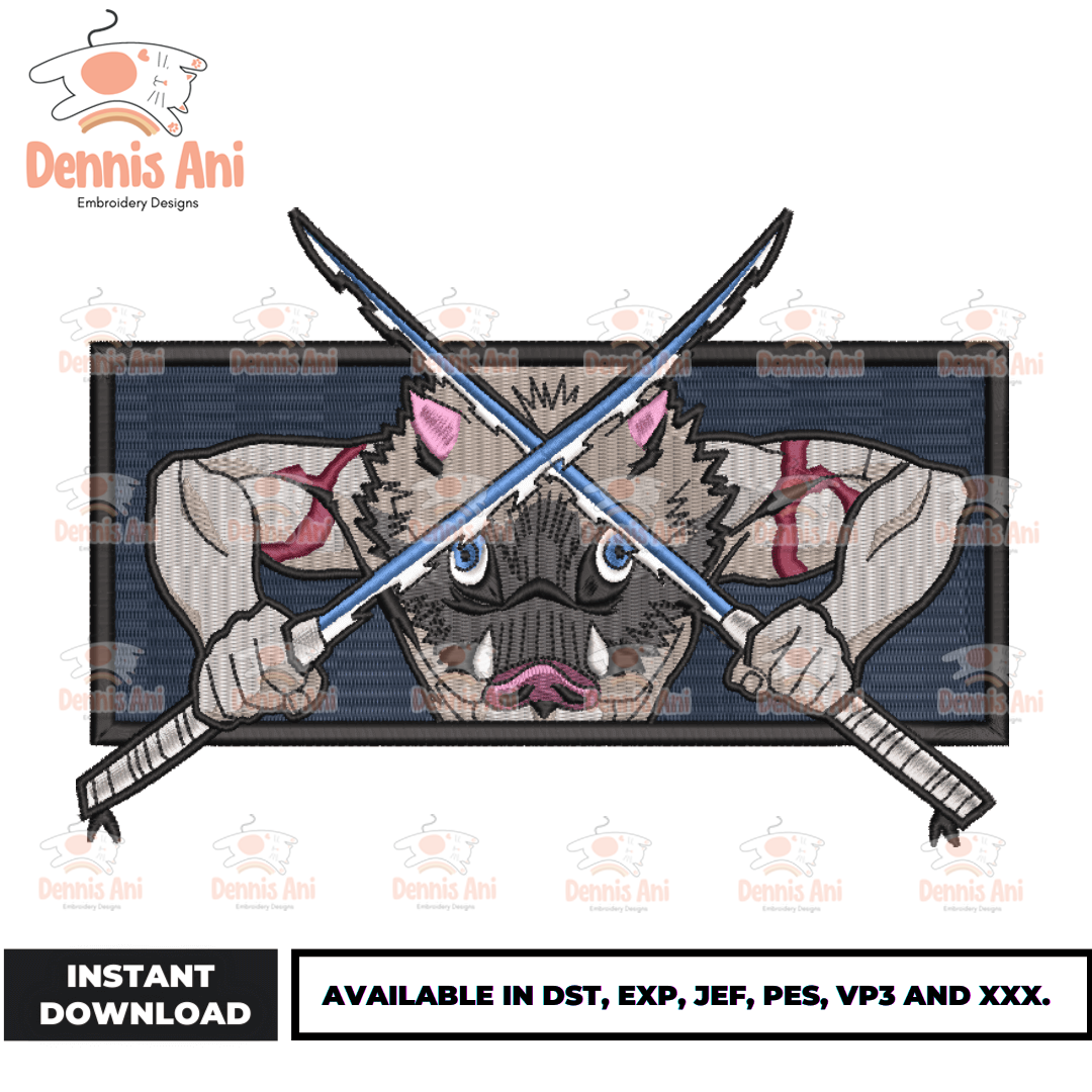 New Inosuke Design , Demon Slayer , Anime Nike Logo, Anime E | Inspire ...