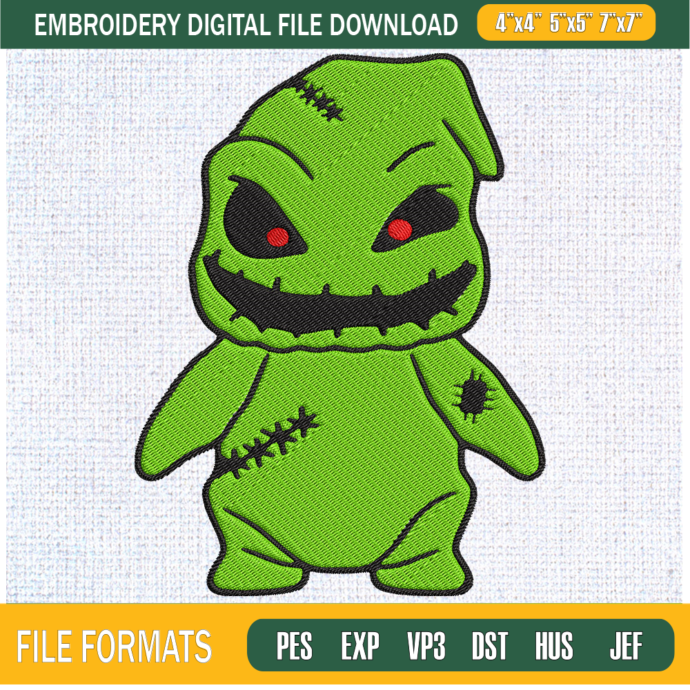 Baby Oogie Boogie Embroidery Designs, Halloween Machine Embr - Inspire ...