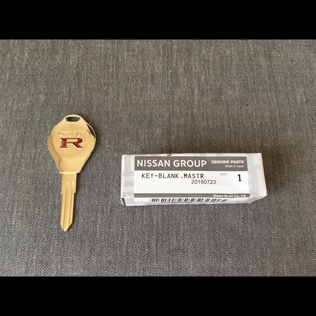 Nissan Genuine GT-R Key Plate Blank for Skyline GT-R | Inspire Uplift
