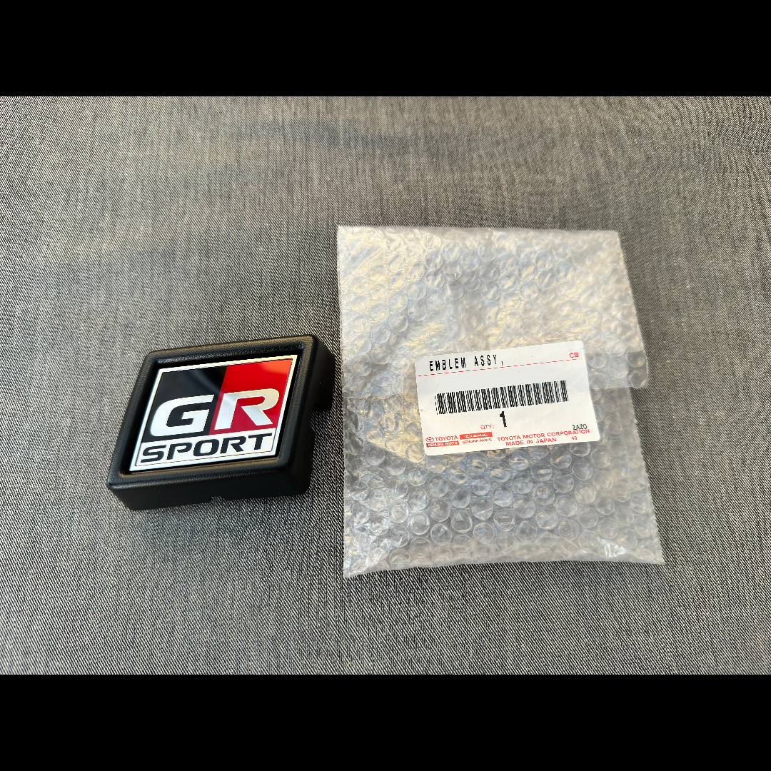 Toyota GR Sport Front Grille Emblem Badge for Noah / Voxy | Inspire Uplift
