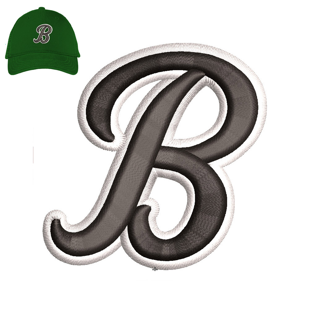 Best B 3d puff Embroidery logo for Cap ,logo Embroidery, Emb | Inspire ...