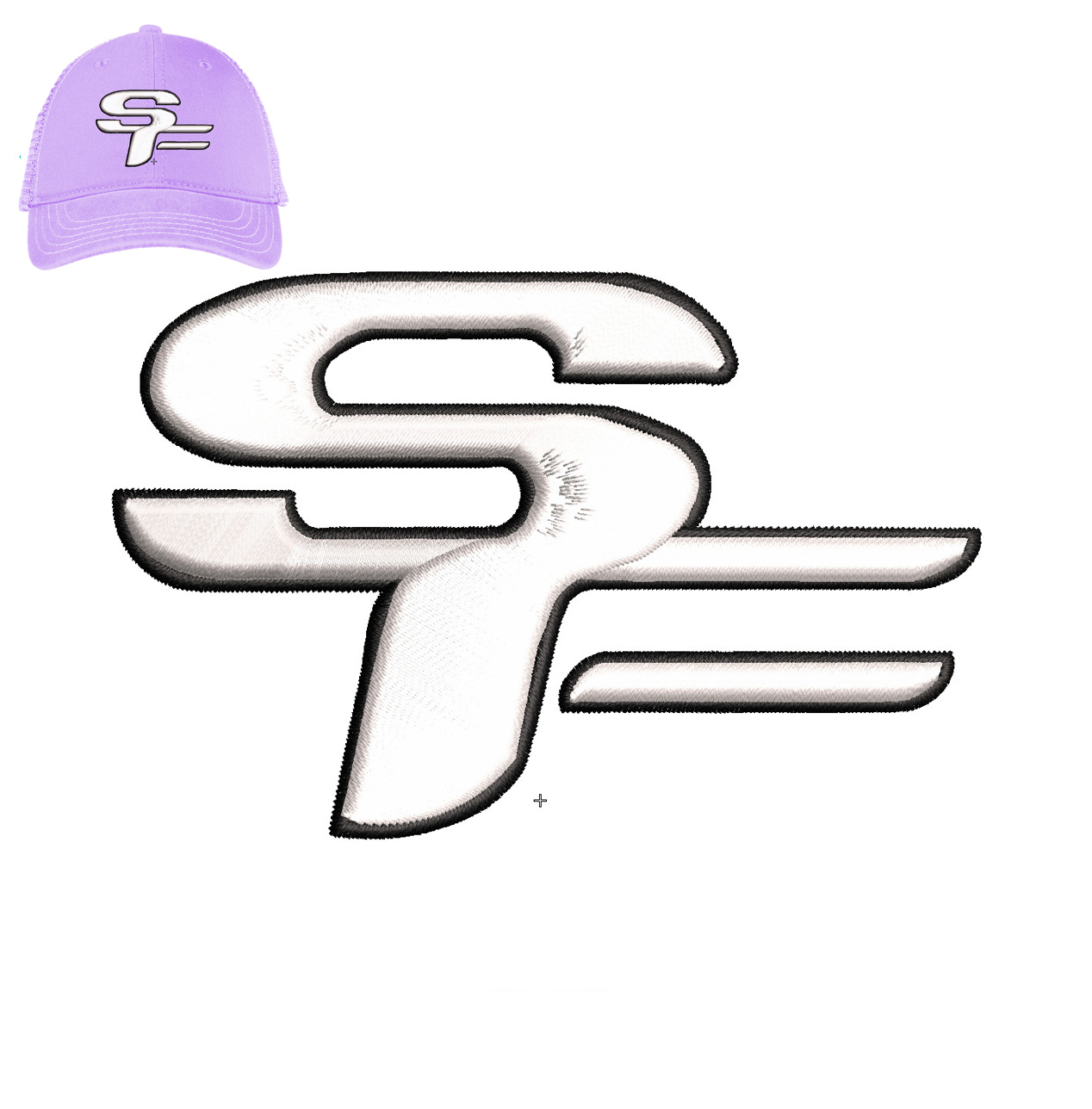 Best SF Embroidery 3D puff Logo For Cap,logo Embroidery, Emb | Inspire ...
