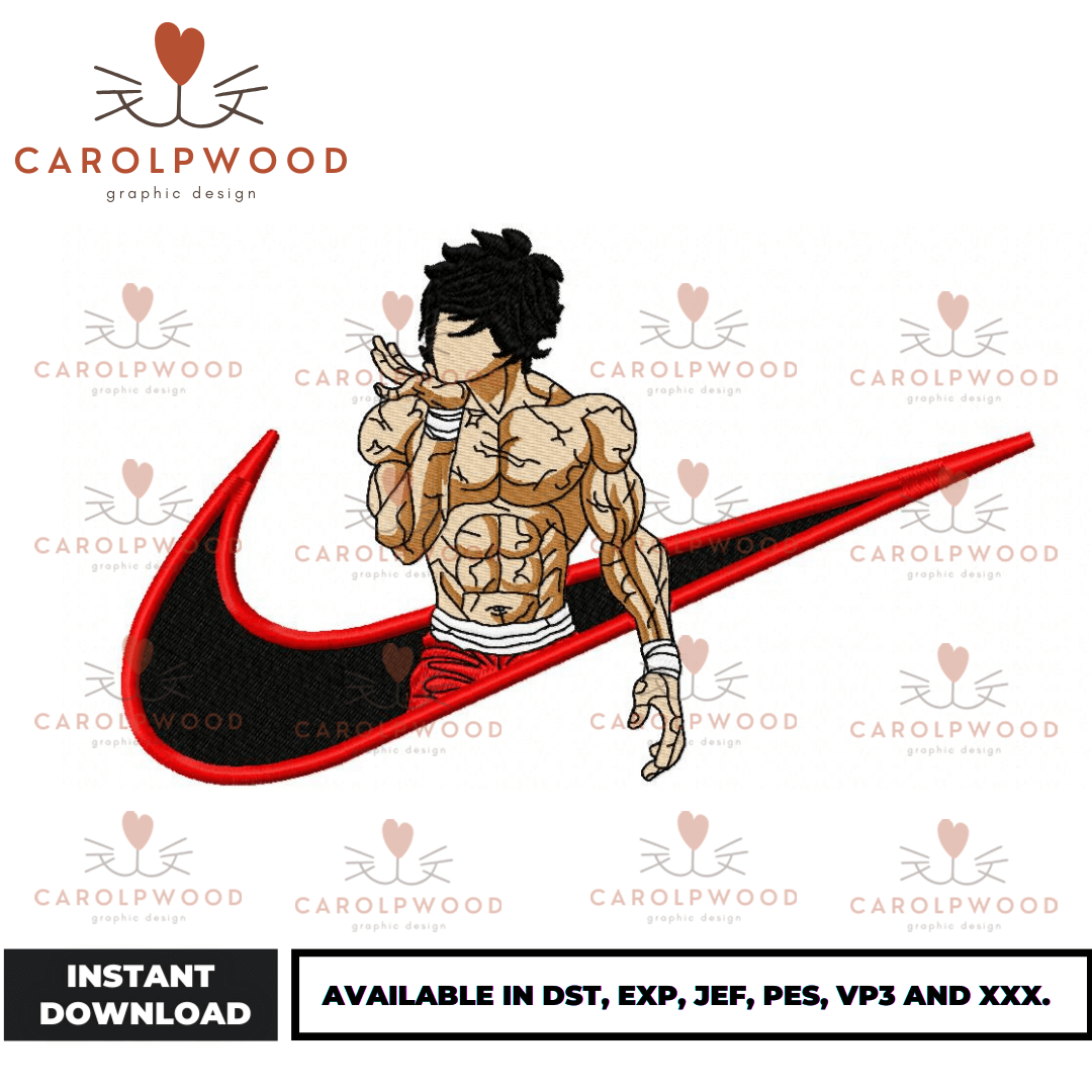 Anime Nike Logo, Anime Embroidery, Nike Anime, Nike Logo Ani | Inspire ...