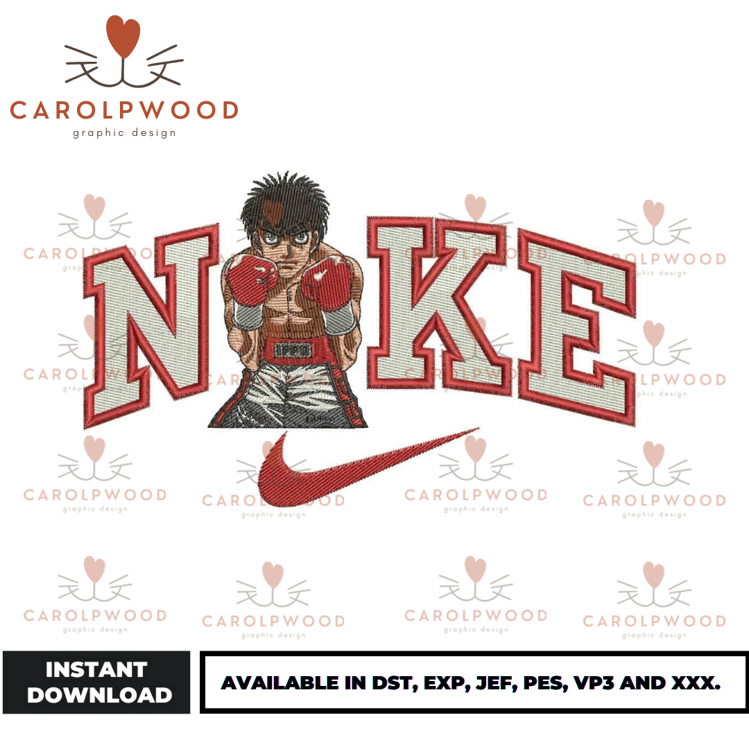 Anime Nike Logo, Anime Embroidery, Nike Anime, Nike Logo Ani - Inspire ...