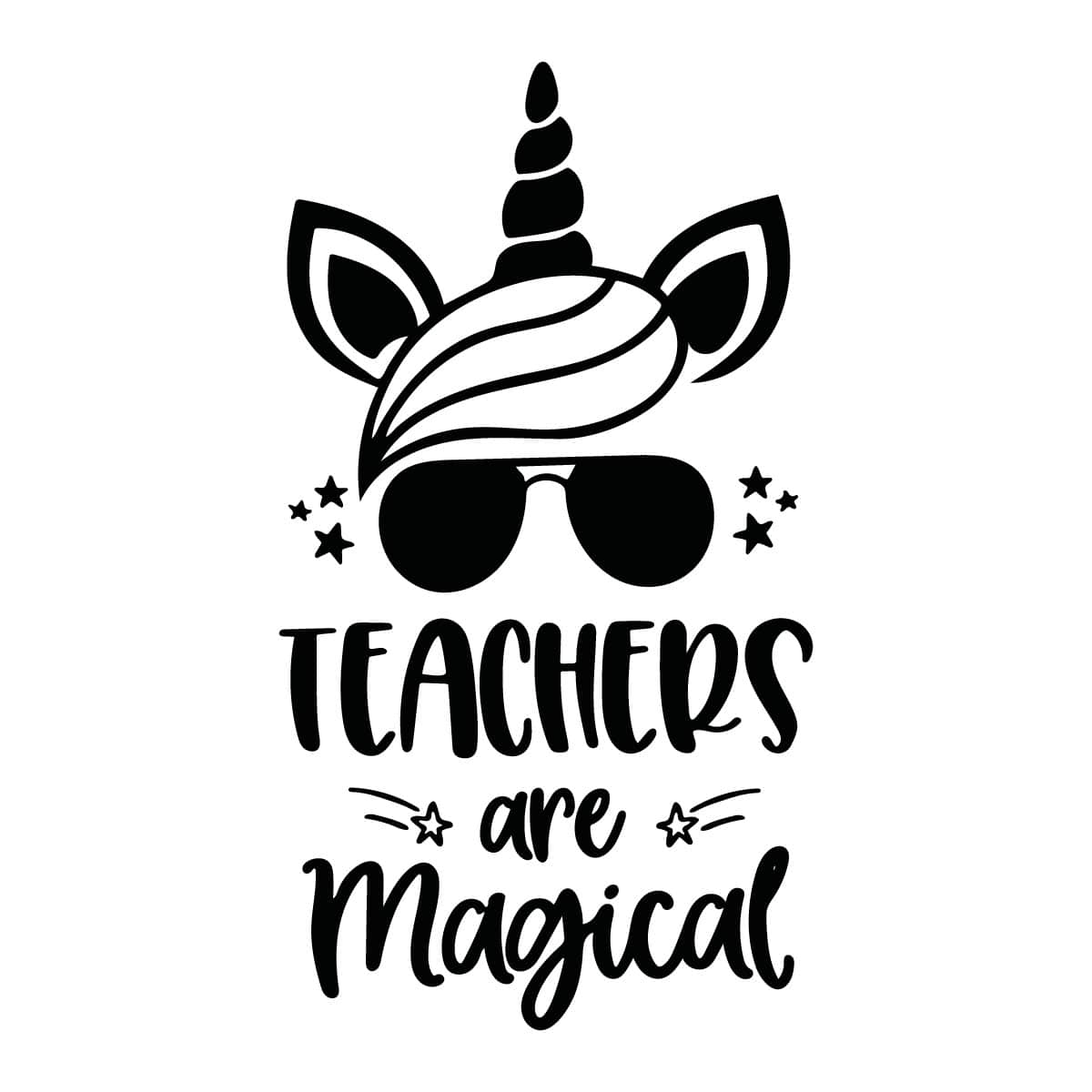 Unicorn Teacher SVG Teacher Shirt SVG Teachers Are Cricut Si | Inspire ...