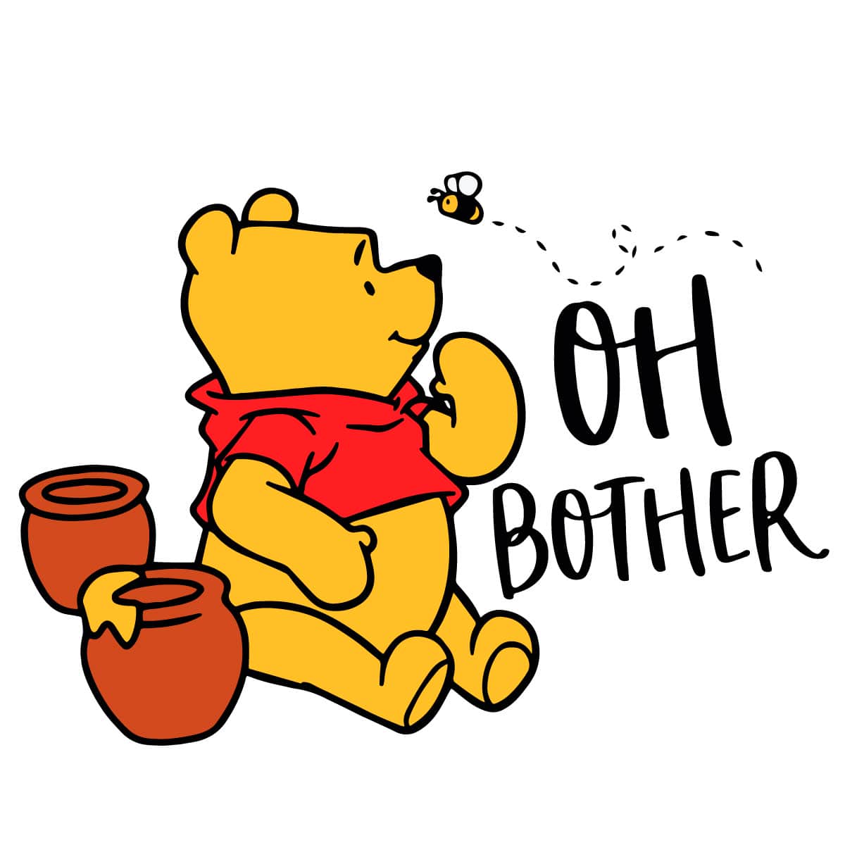 Oh Bother SVG Disney SVG Winnie The Pooh SVG Honey SVG Pigle | Inspire ...