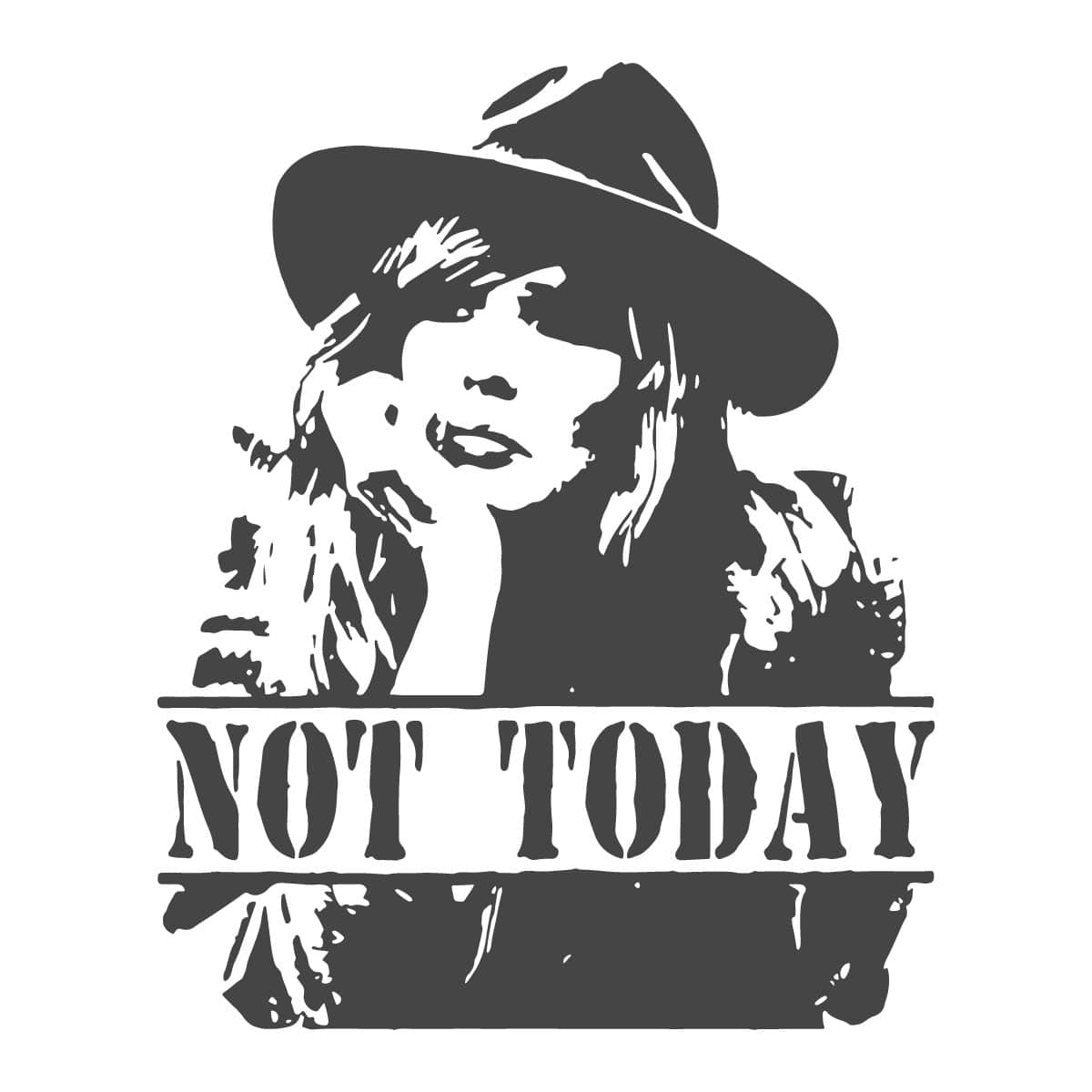 Beth Dutton Not Today SVG Silhouette Movies And Cartoon Char | Inspire ...