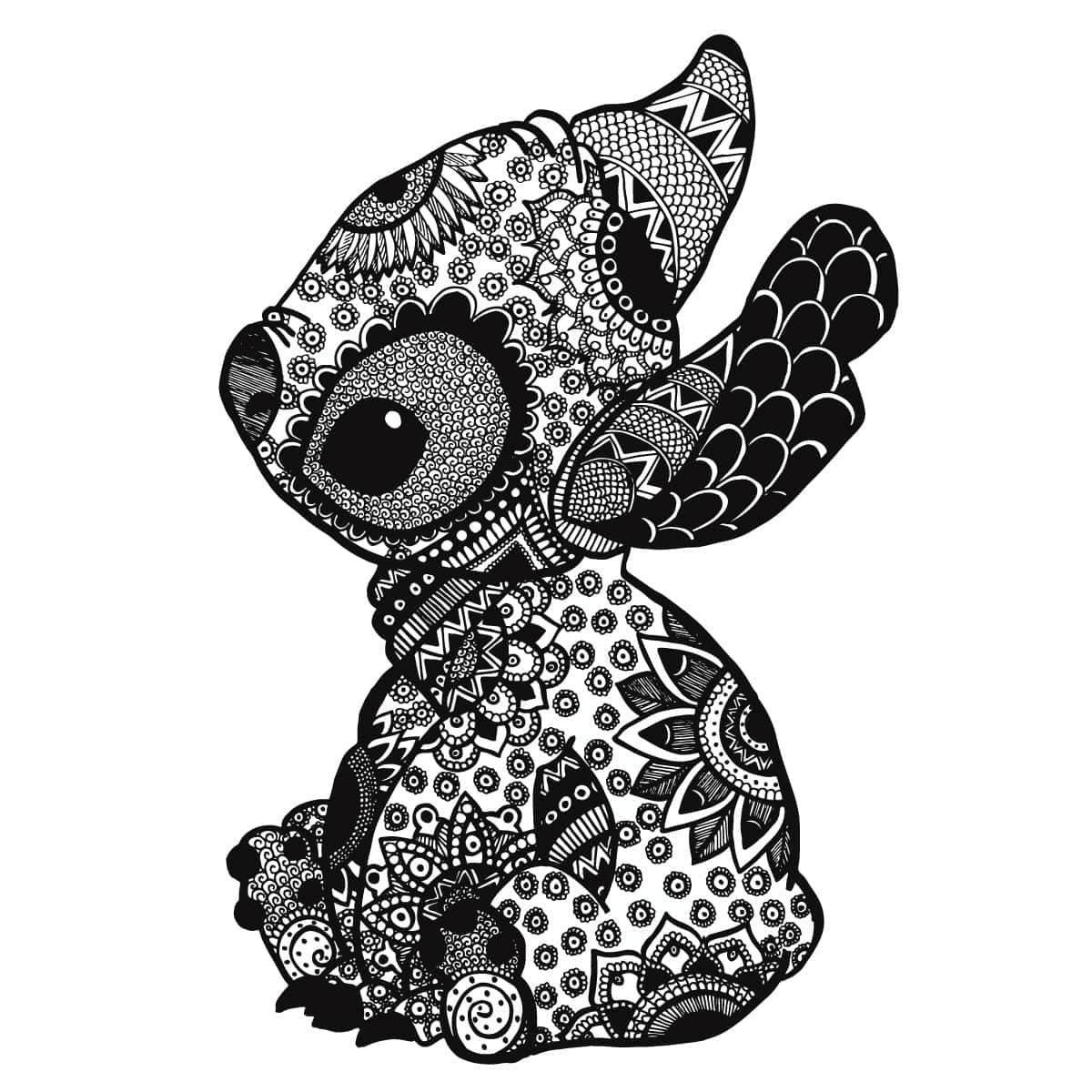 Stitch SVG Disney SVG Stitch Mandala SVG Lilo And Stitch SVG | Inspire ...