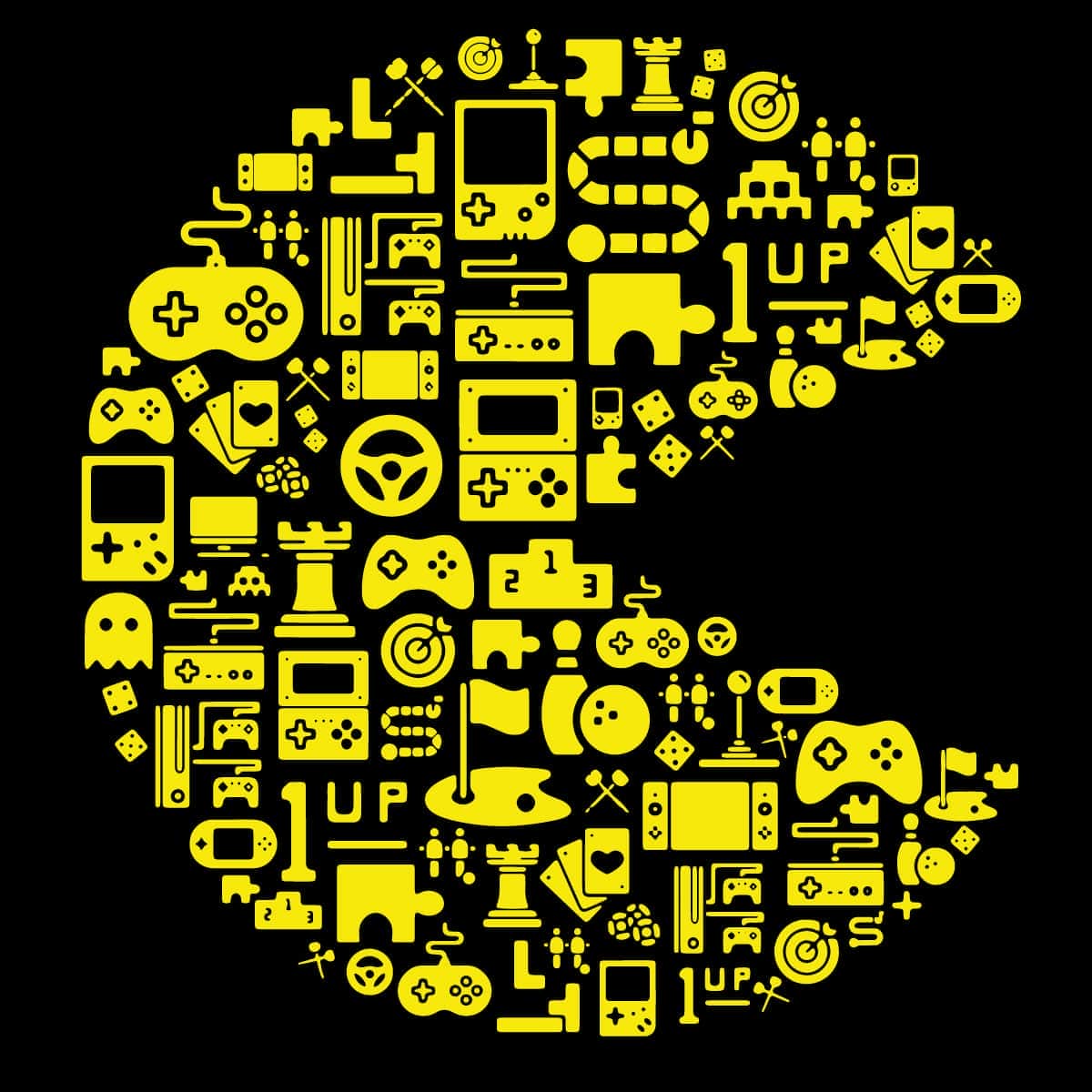 Pac Man SVG Life Style SVG Pacman Logo SVG 80s Game SVG Gami | Inspire ...