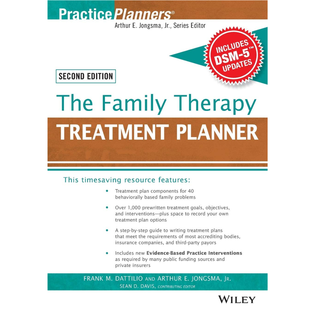 The Family Therapy Treatment Planner 2nd Edition | Inspire Uplift