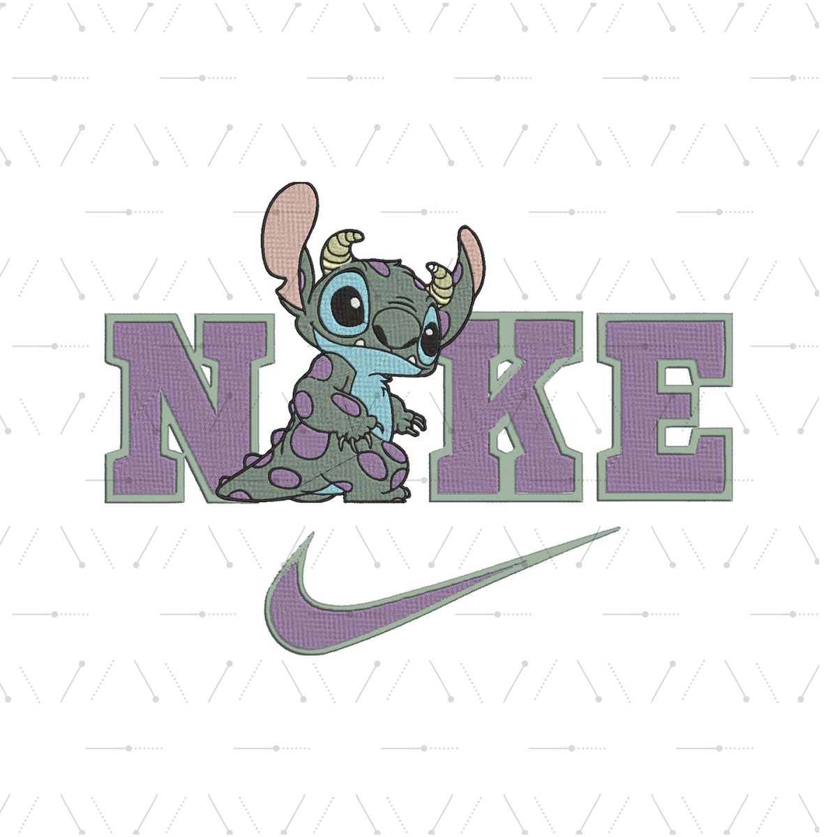 Nike Stitch Embroidery Design,Lilo And Stitch Embroidery Mac | Inspire ...