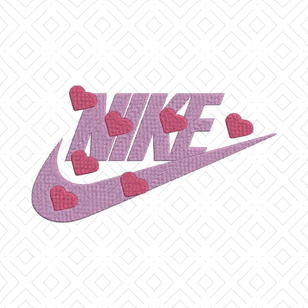 Nike heart embroidery design, Nike embroidery, Nike design | Inspire Uplift