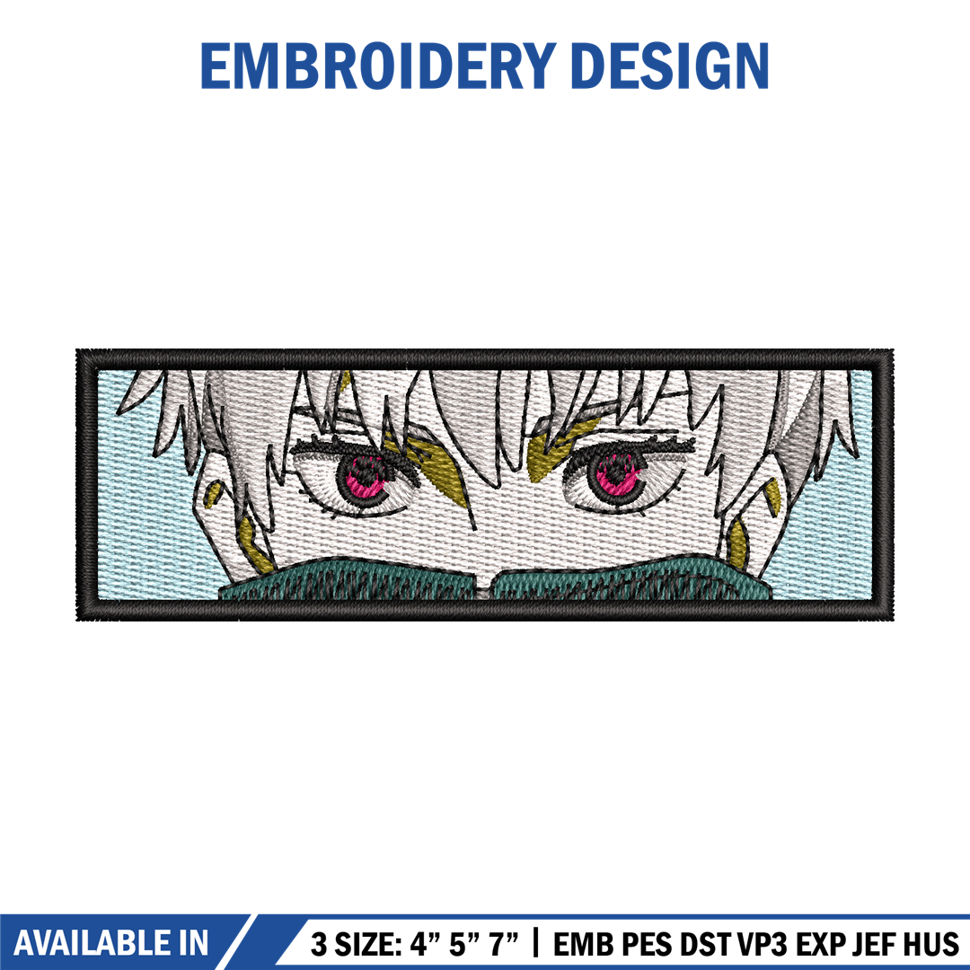 Inumaki Toge embroidery design, Jujutsu embroidery, Anime de | Inspire ...