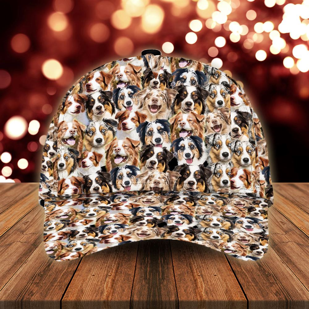 Australian Shepherd Cap, Hats For Walking With Pets, Classic | Inspire ...