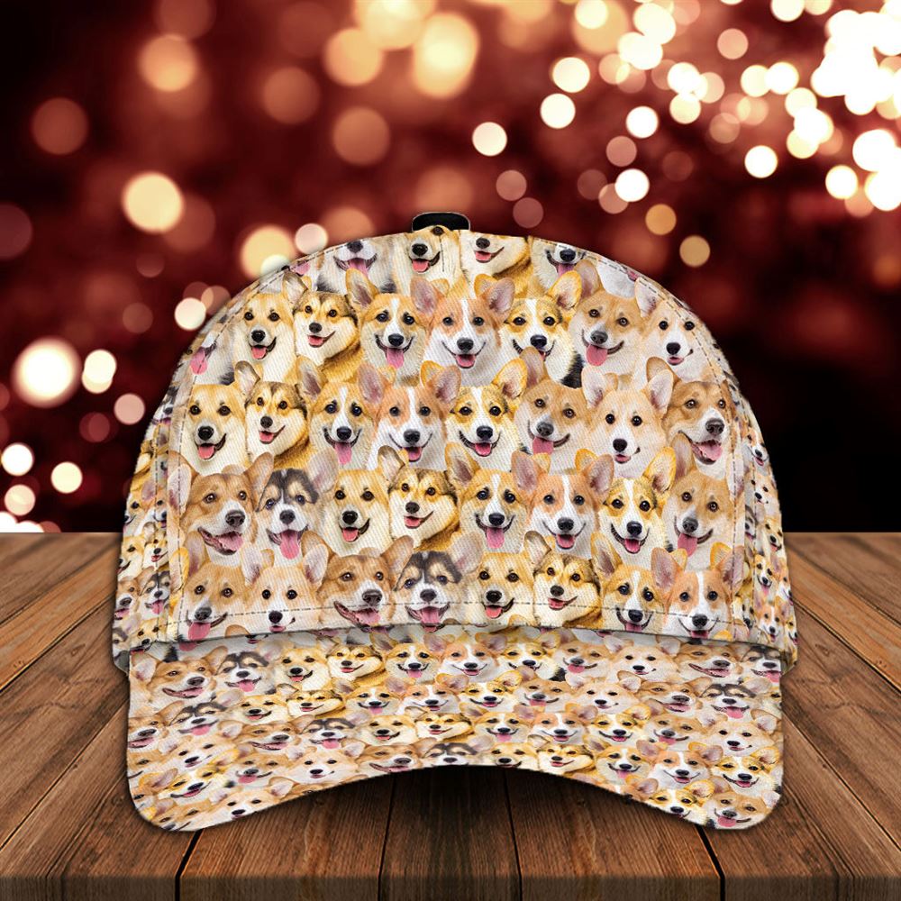 Welsh Corgi Cap, Caps For Dog Lovers, Classic Baseball Cap A | Inspire ...