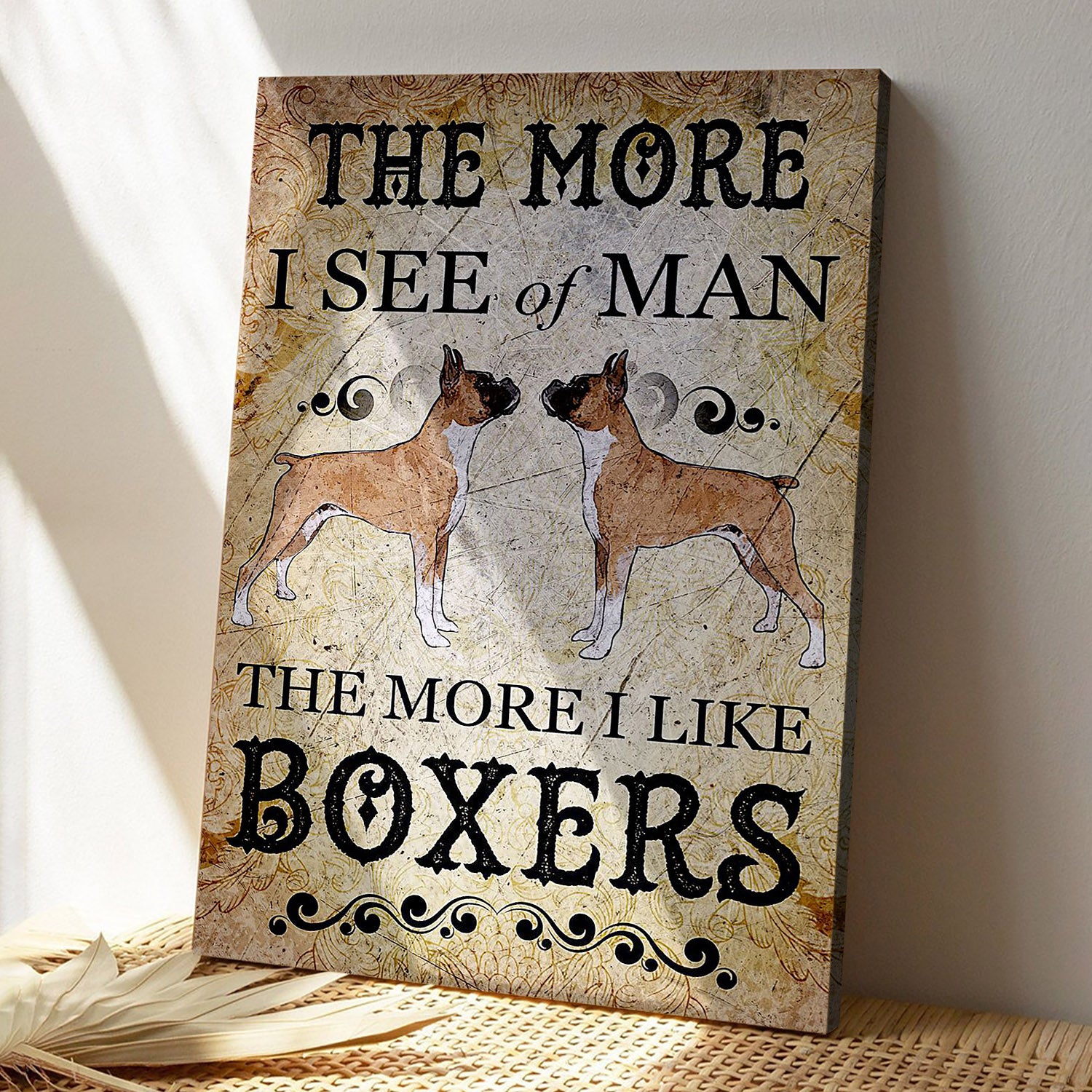Boxer Dog, The More I See Of Man The More I Like Boxers, Dog | Inspire ...