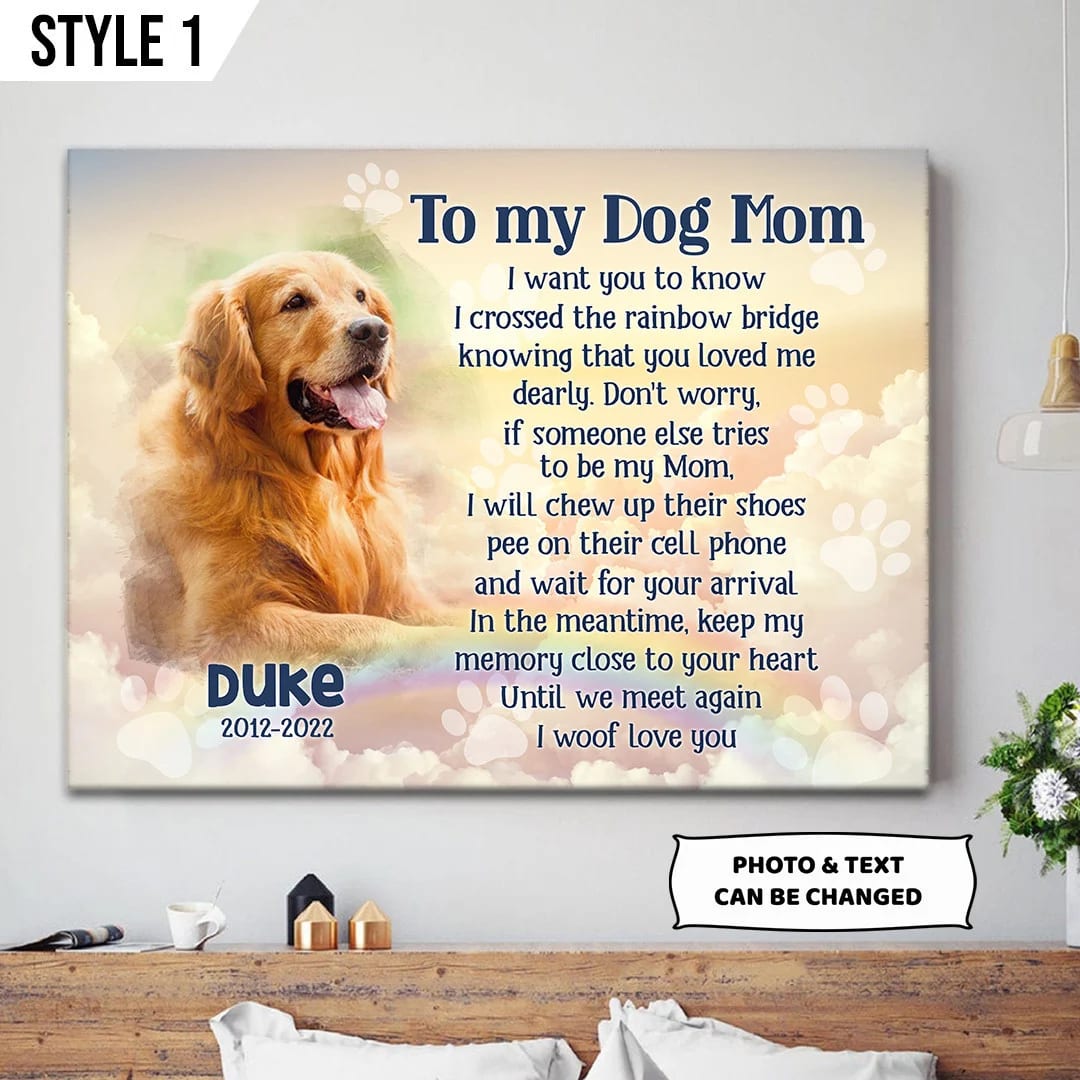 I Crossed The Rainbow Bridge Knowing I Was Loved Dog Persona | Inspire ...